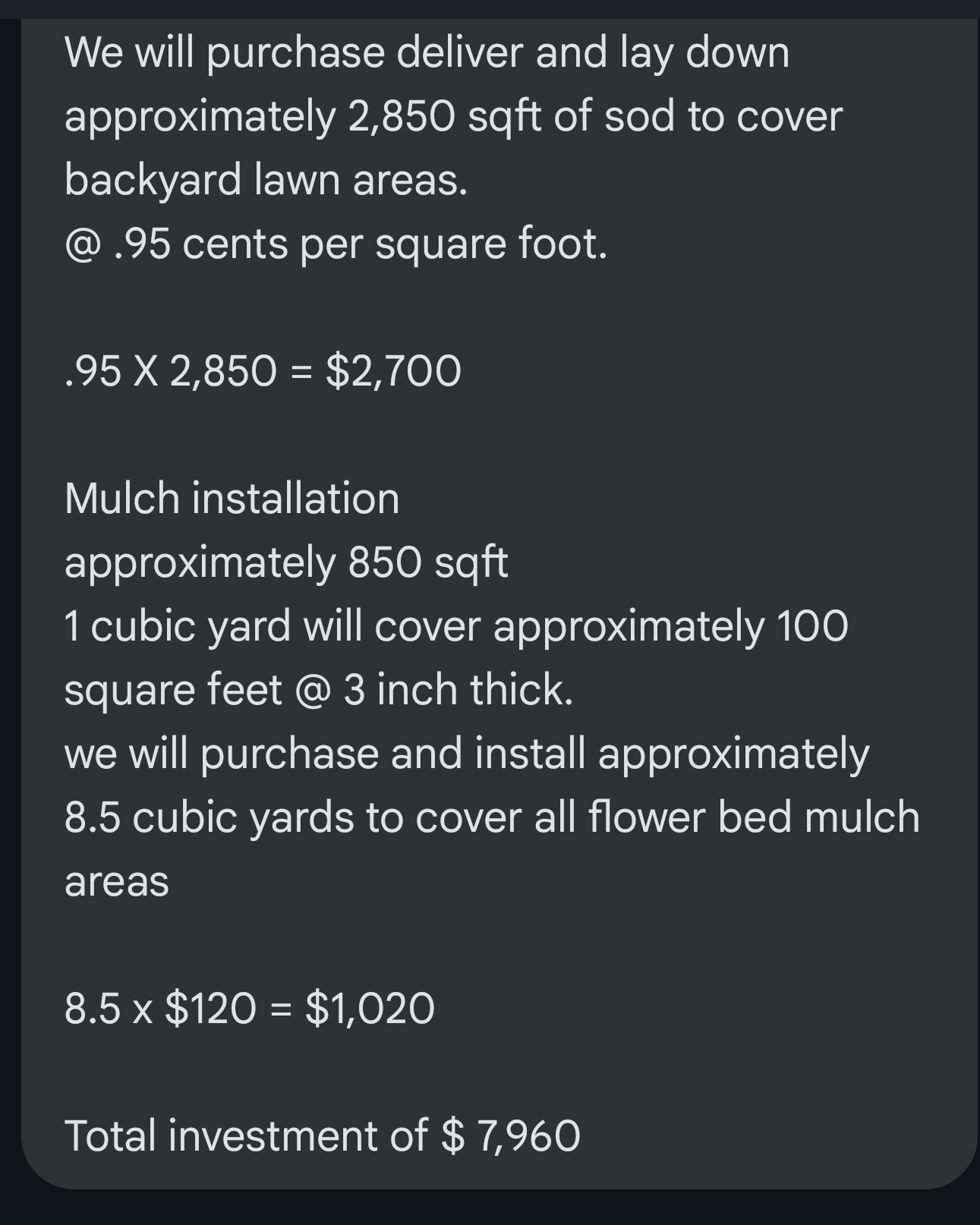 How reasonable is this quote? | Scrolller