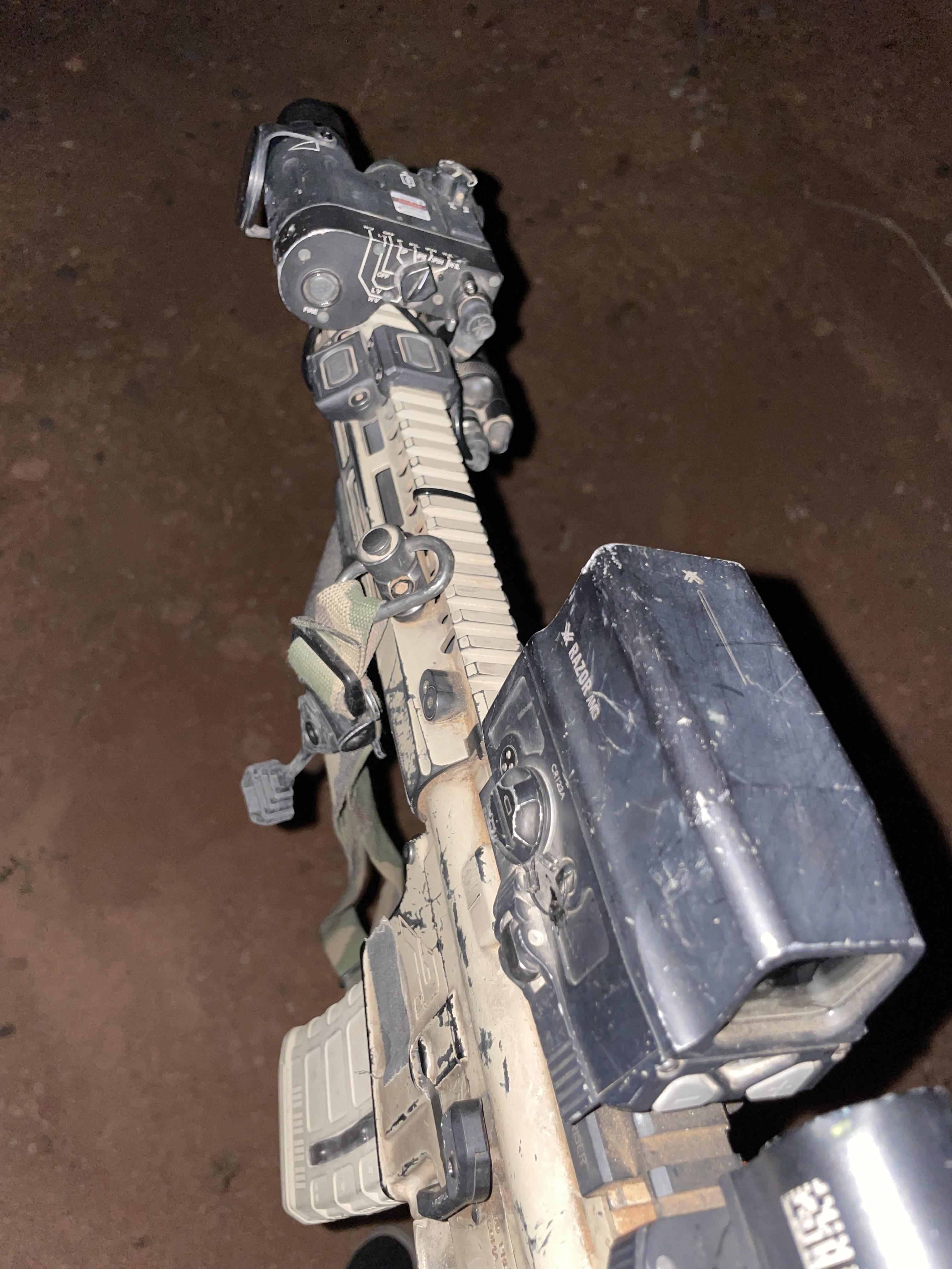 The rifle I larp at night with | Scrolller