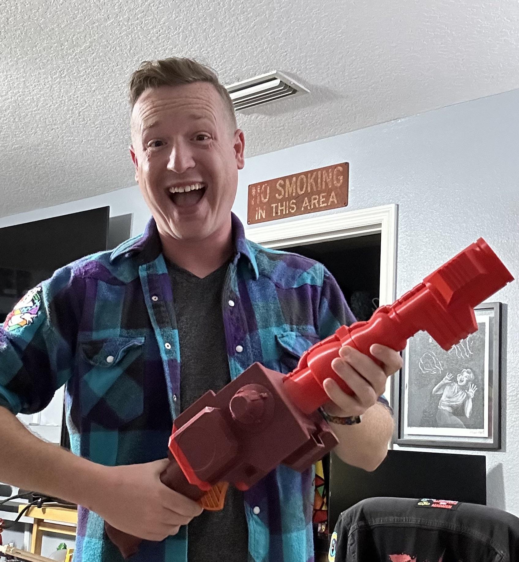 Started my first ever 3d printed pack! I’ll be doing the pack, thrower, pke, and trap all scaled ...