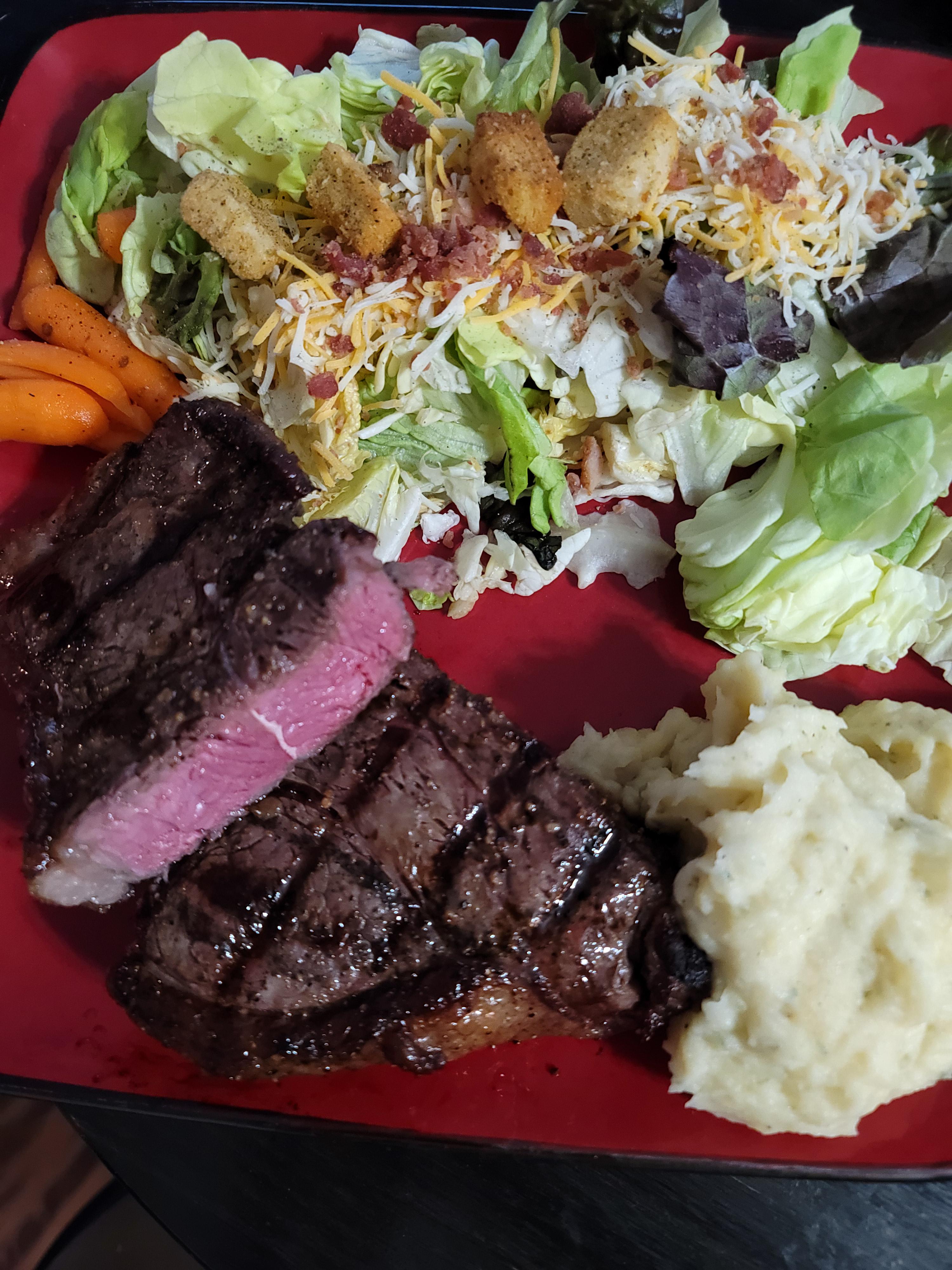 First time doing a reverse sear. I think I nailed it. I've learned a ...