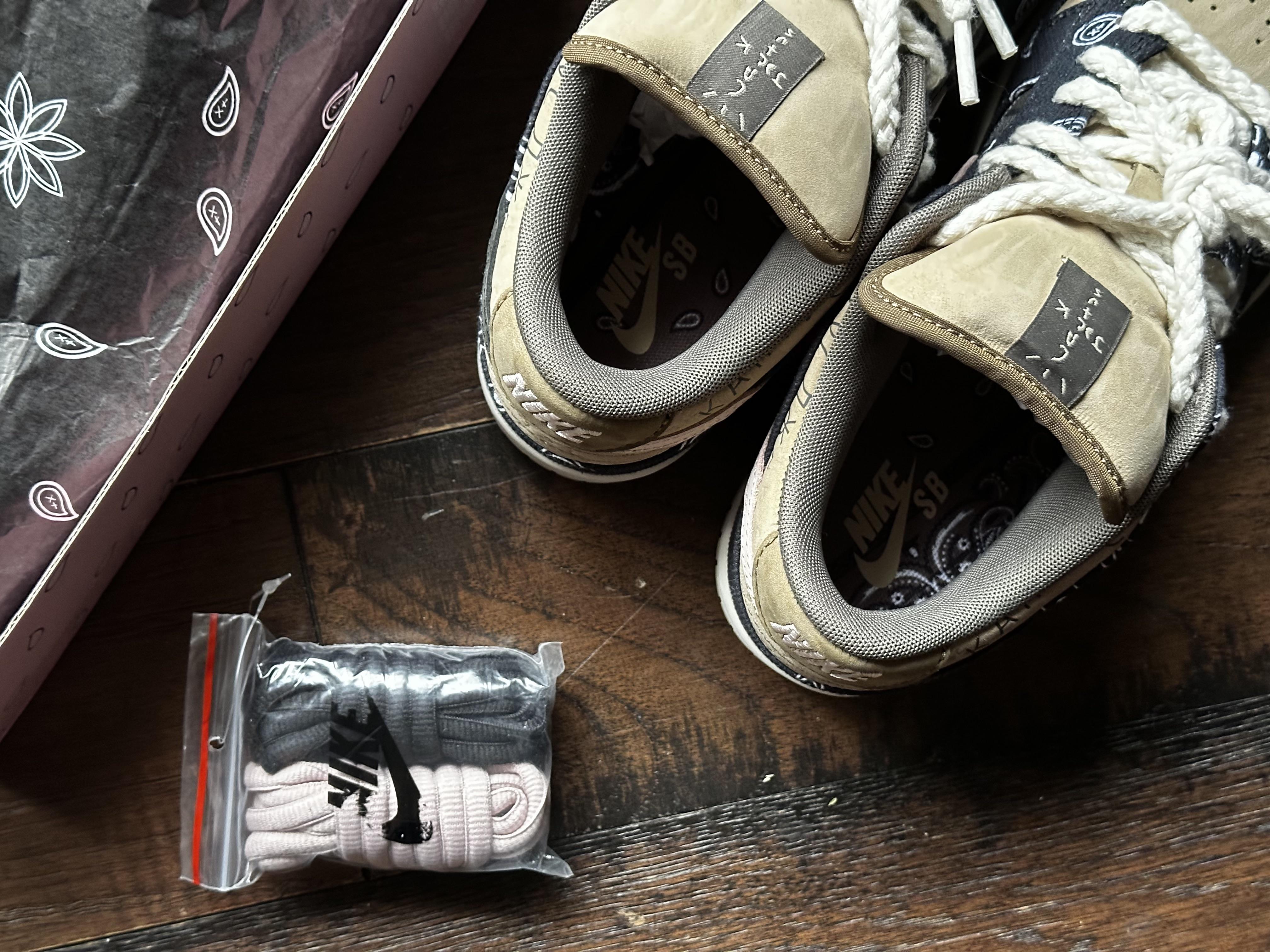 Travis Scott x SB Dunk Low PRM QS 'Cactus Jack - Special Box' from FFF_Sneakers | Scrolller