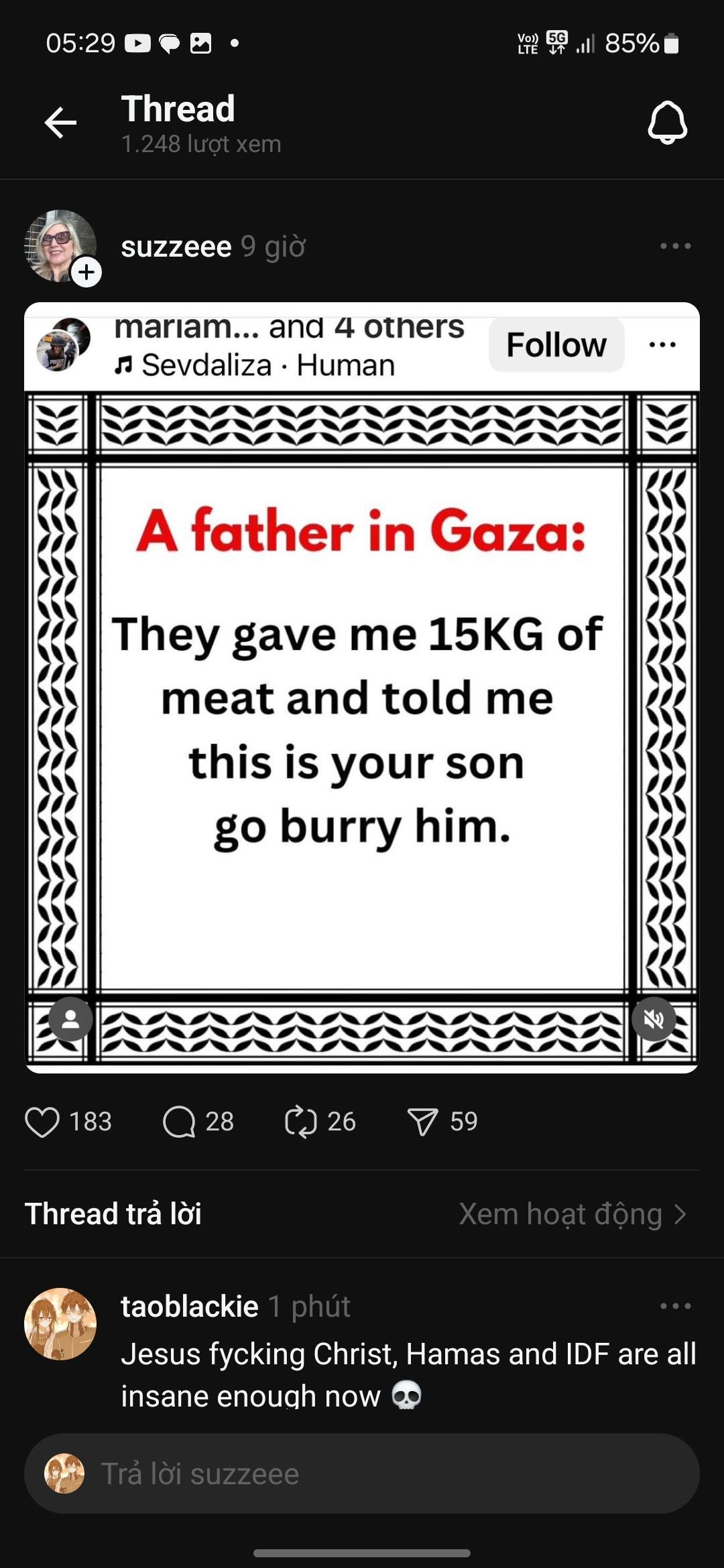 Some mfs are insane enough to think this is funny 💀 | Scrolller