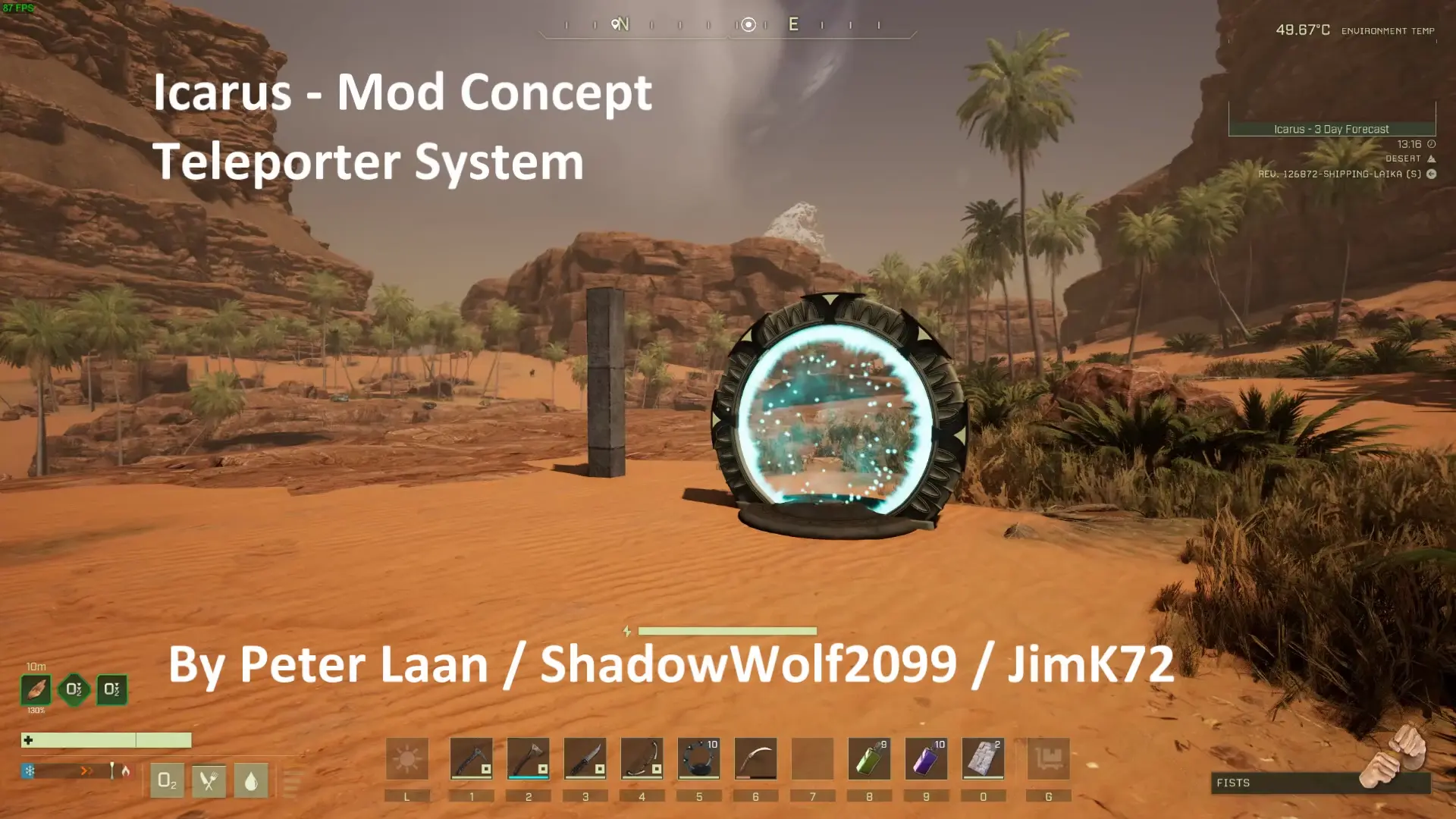Icarus - Teleport concept mod | Scrolller