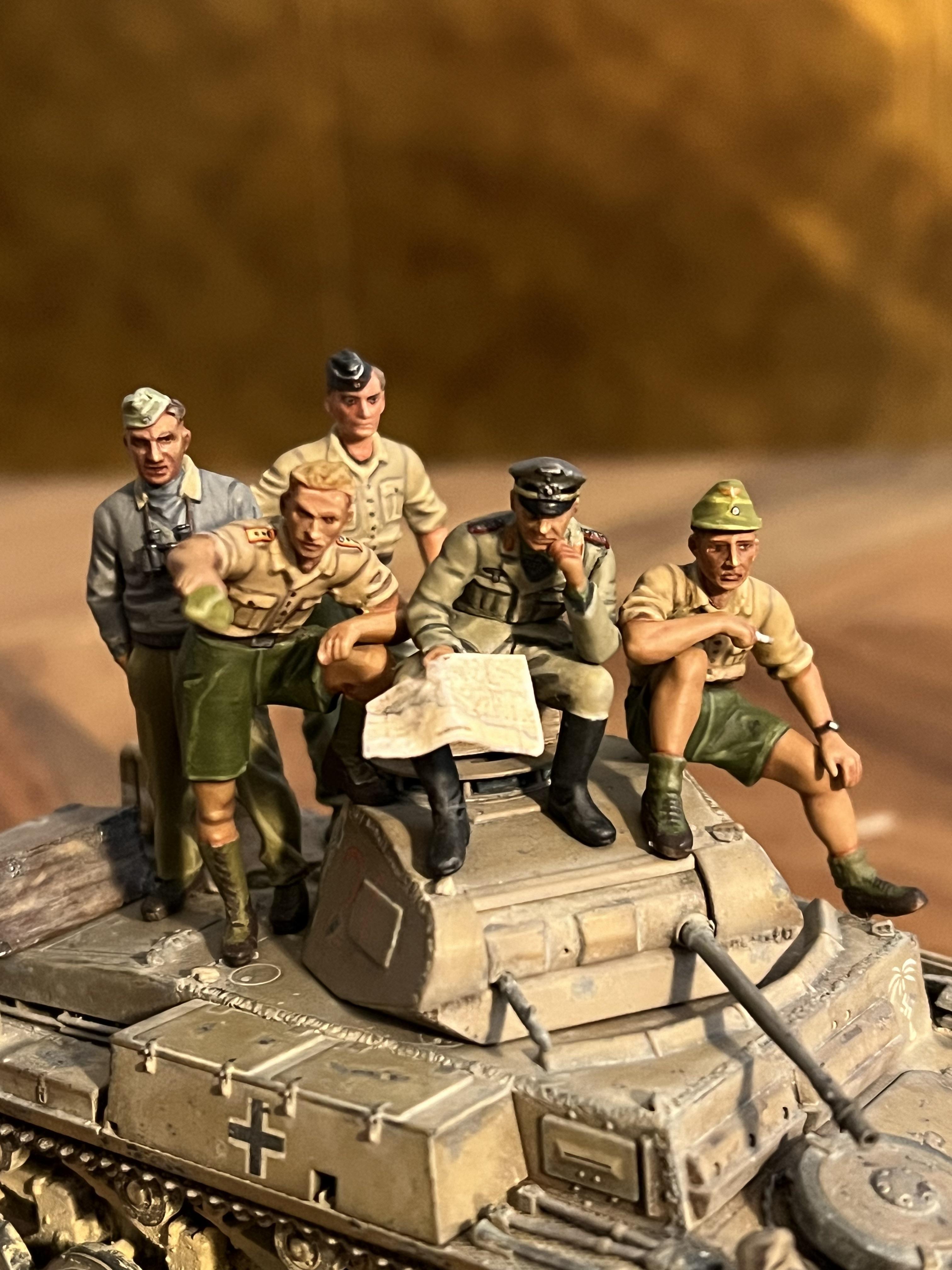 Rommel and crew on Panzer II | Scrolller