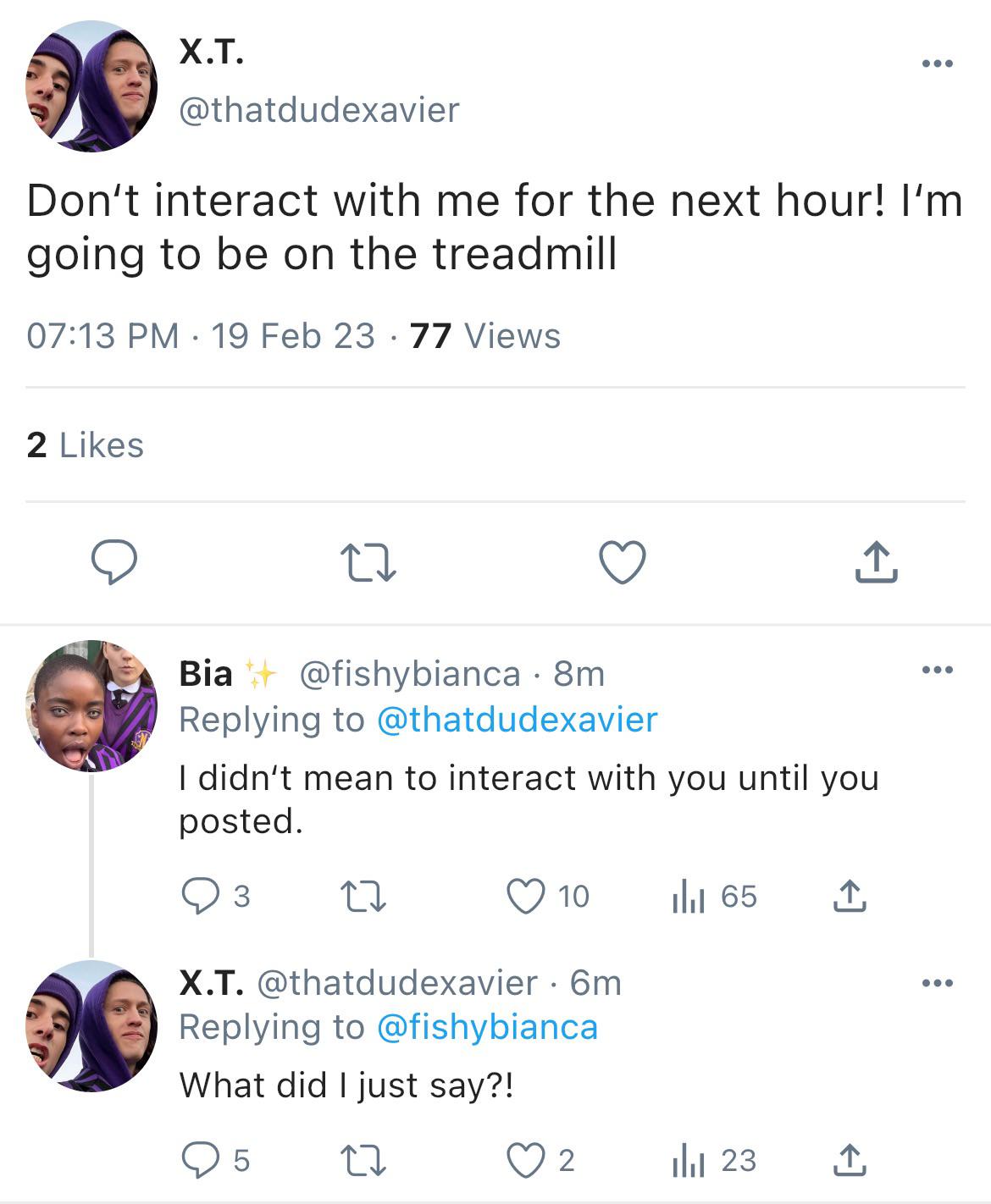 If the Characters had Twitter Pt. 123 (ft. Xavier & Bianca) | Scrolller