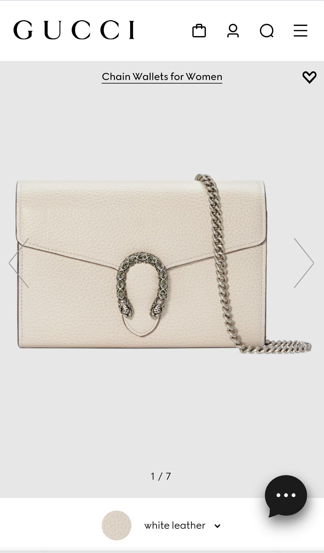 Gucci colors: Mystic White vs White Leather | Scrolller