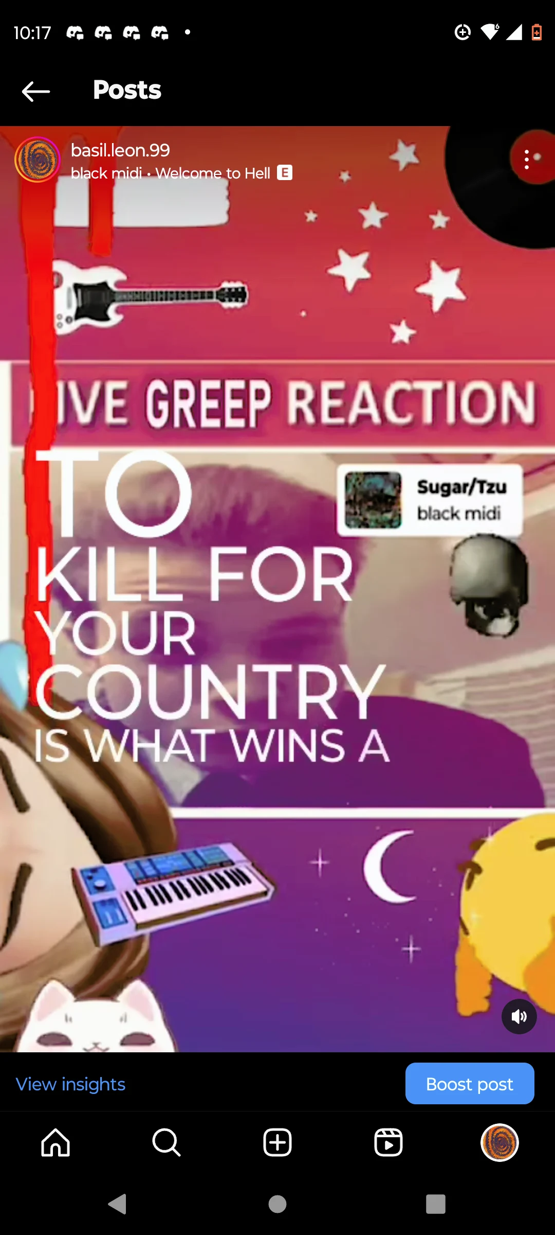 I'm never posting instagram reels sleep deprived ever again😭 I don't remember posting this ...