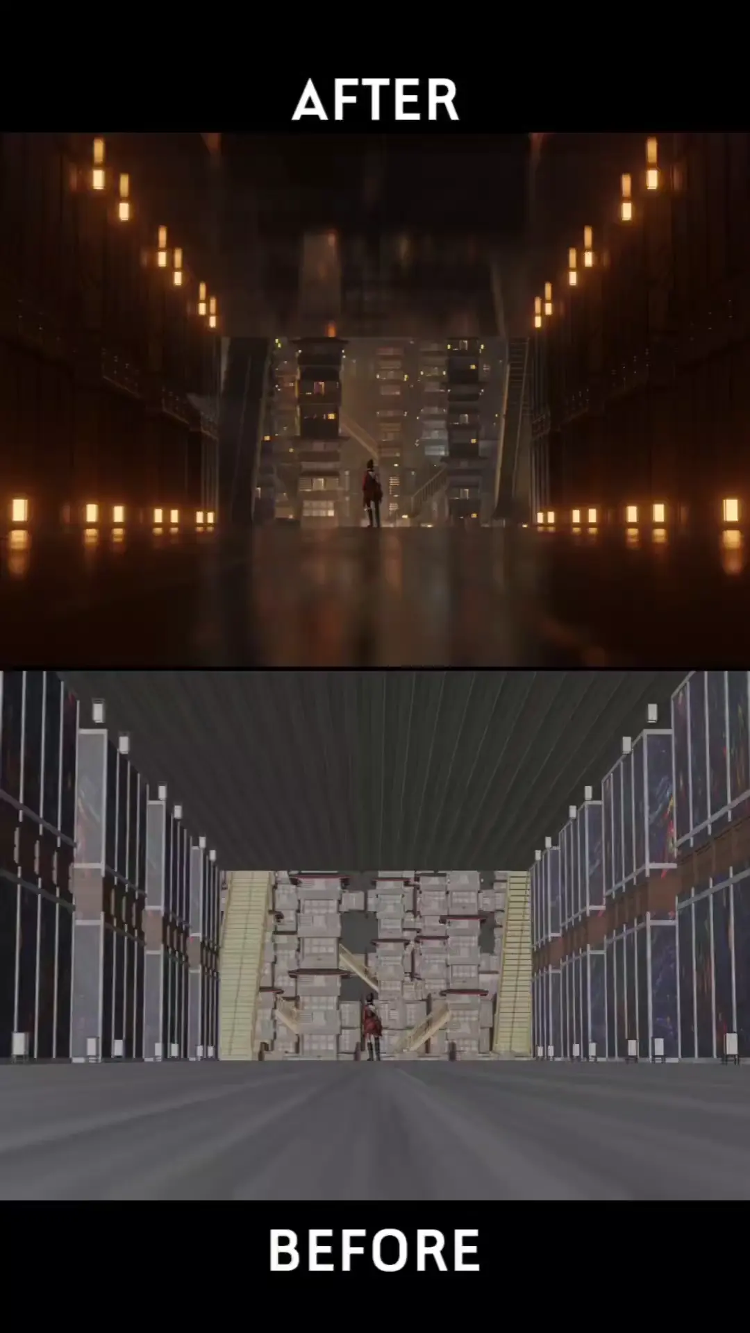 Discover more like BlenderAcademy: Infinity Castle Corridor Before/After and Related Content ...