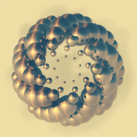 Inflating spheres | Scrolller