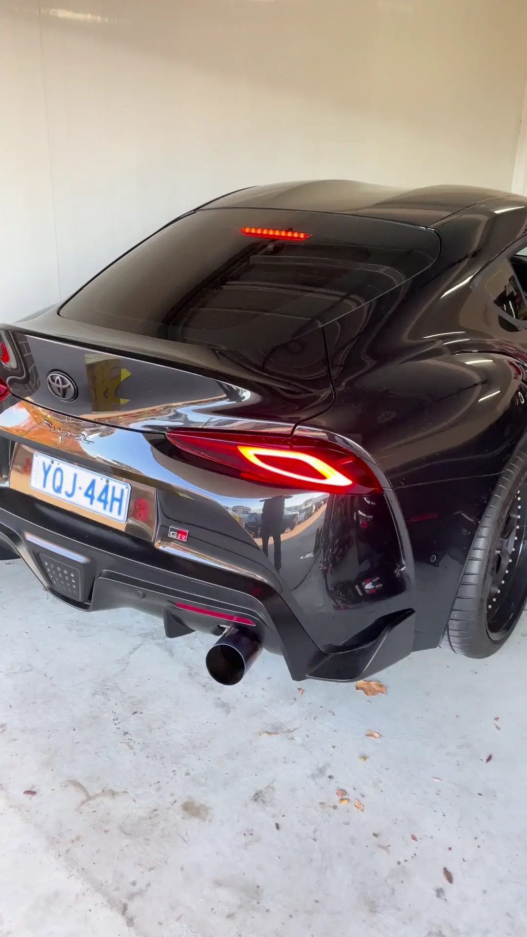 Installed my RK Titanium single exit exhaust today | Scrolller