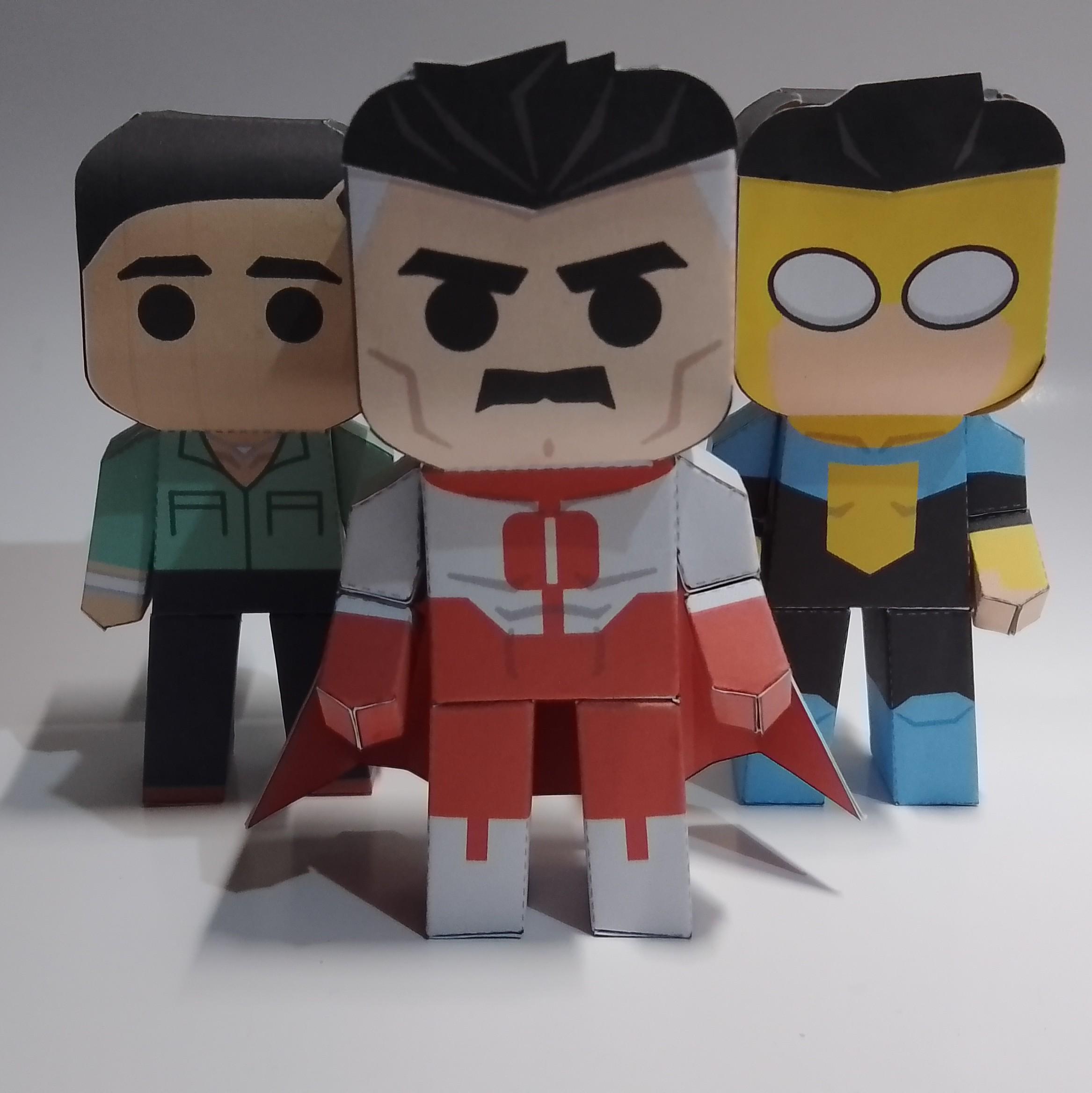 Invincible Papercraft | Scrolller