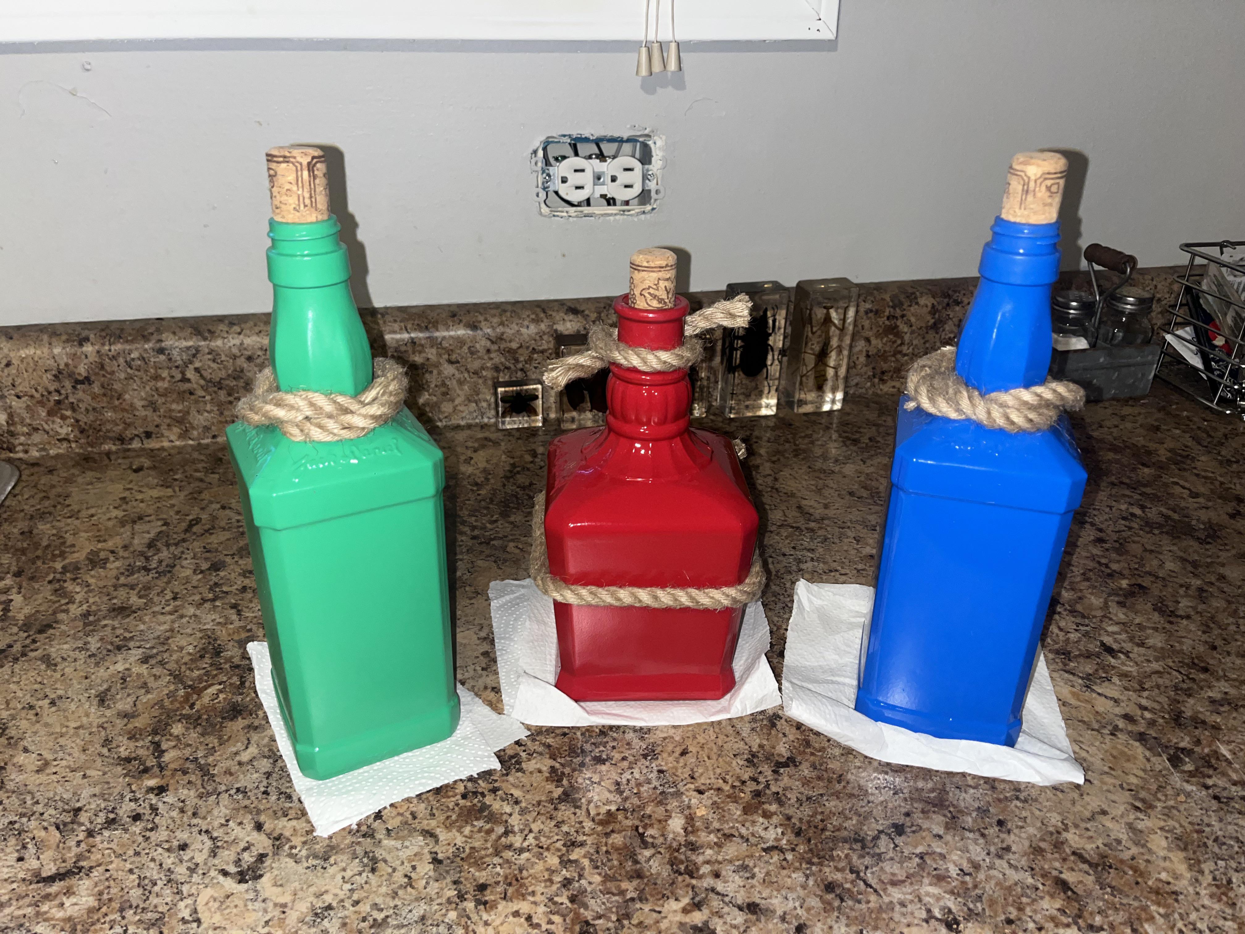Made the potion bottles | Scrolller