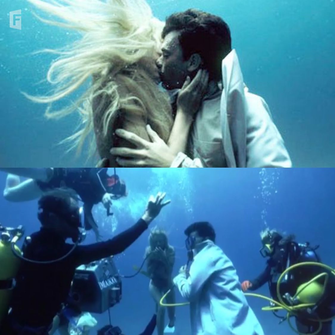 Behind the Scenes photos from the making of "Splash" (1984) | Scrolller