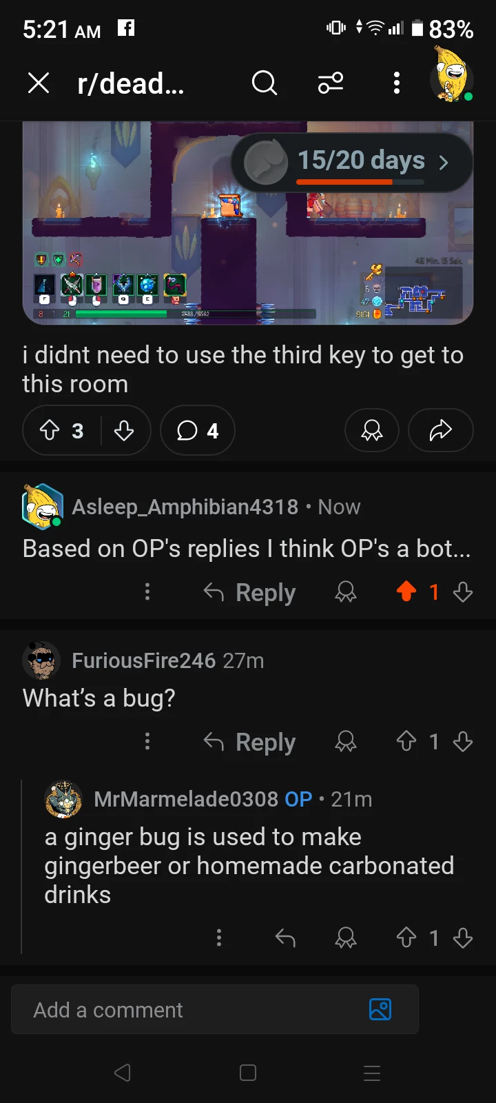 Is OP a bot? | Scrolller