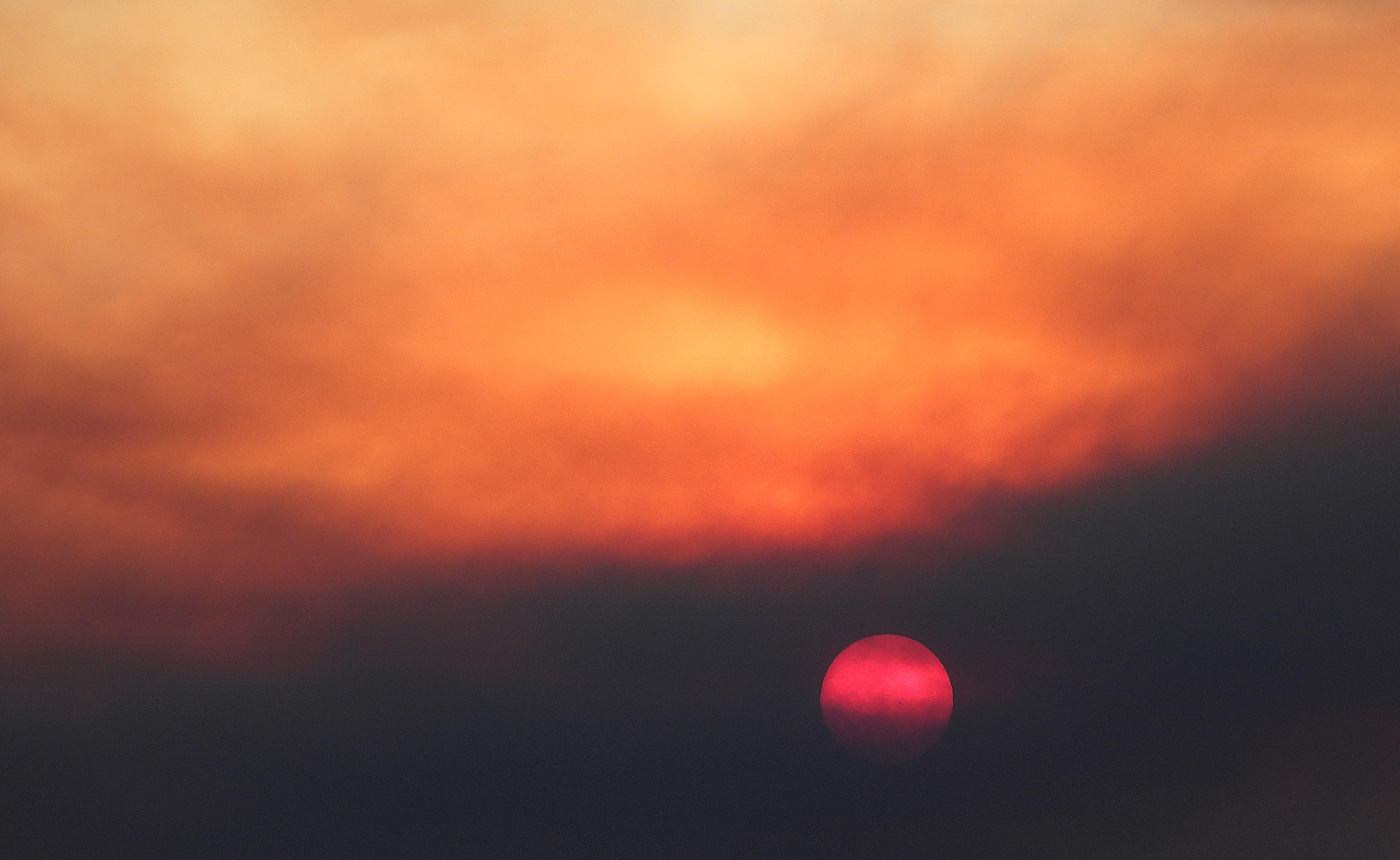 ITAP of the first Wildfire Sunset of the Year | Scrolller