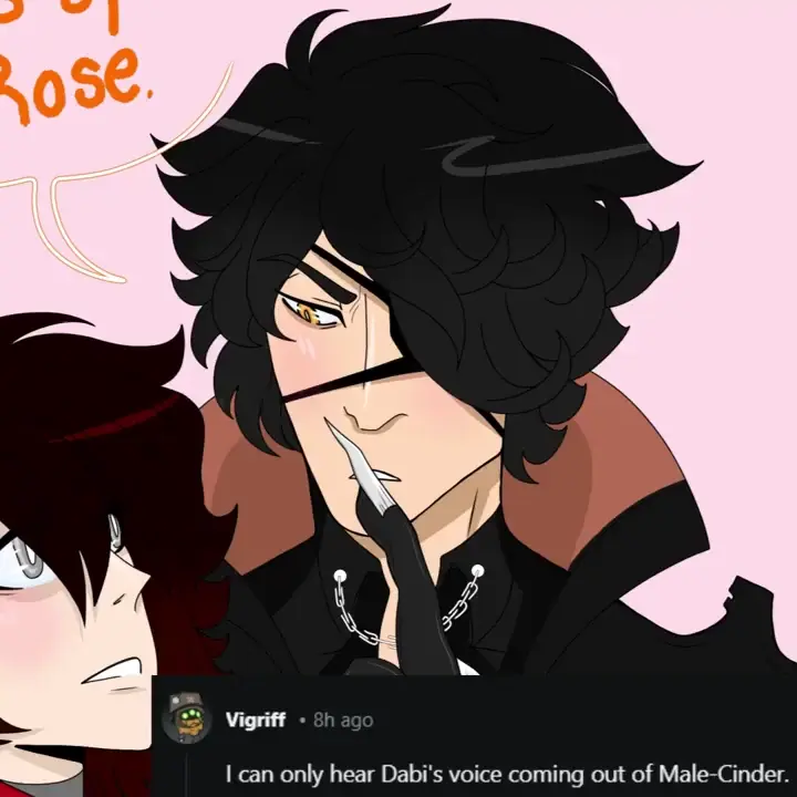 It's All I Can Hear From M!Cinder Now, Thank You. (AU/art by PunchInTheGuts (me)) | Scrolller
