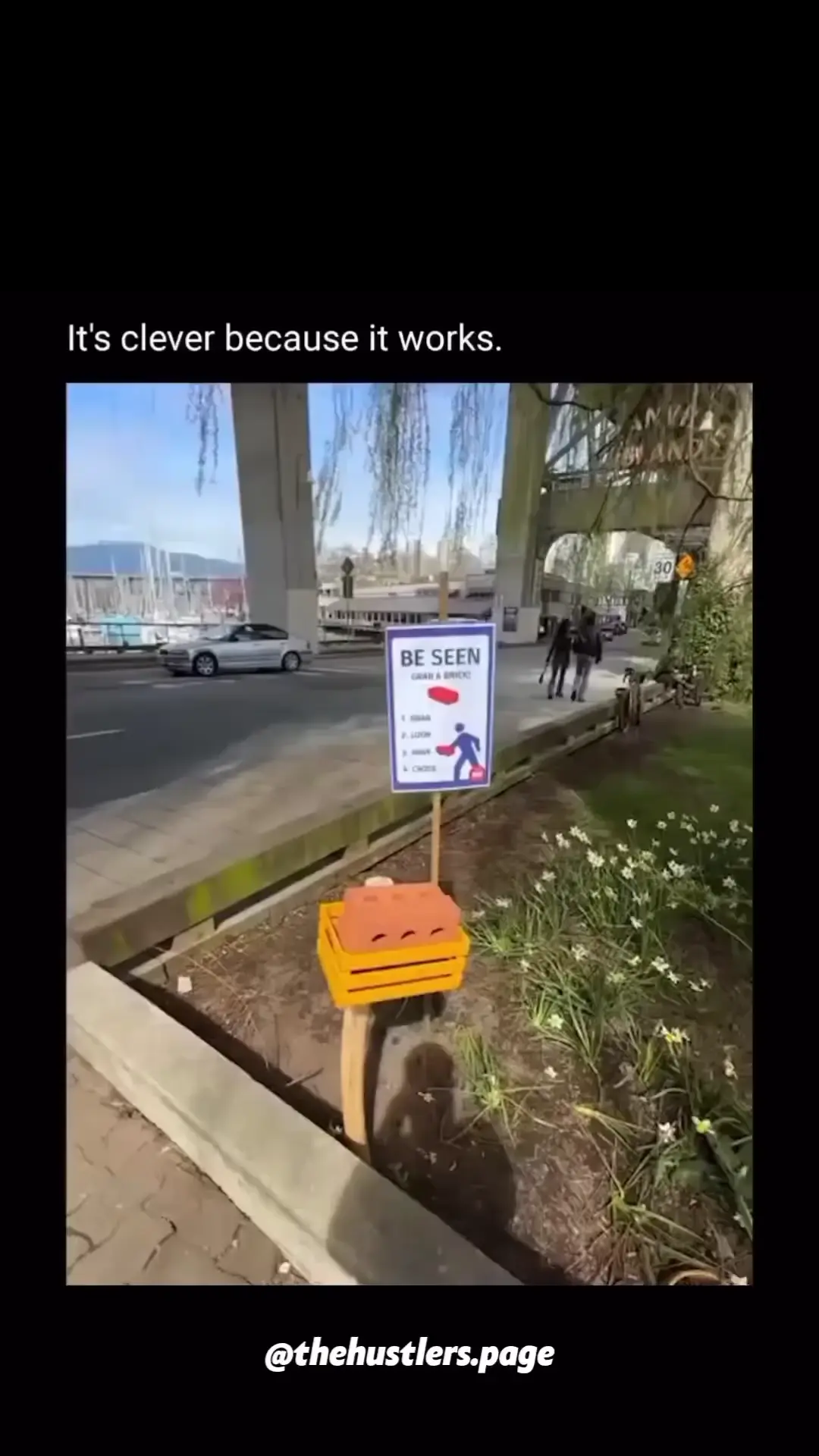 It's clever because it works. | Scrolller