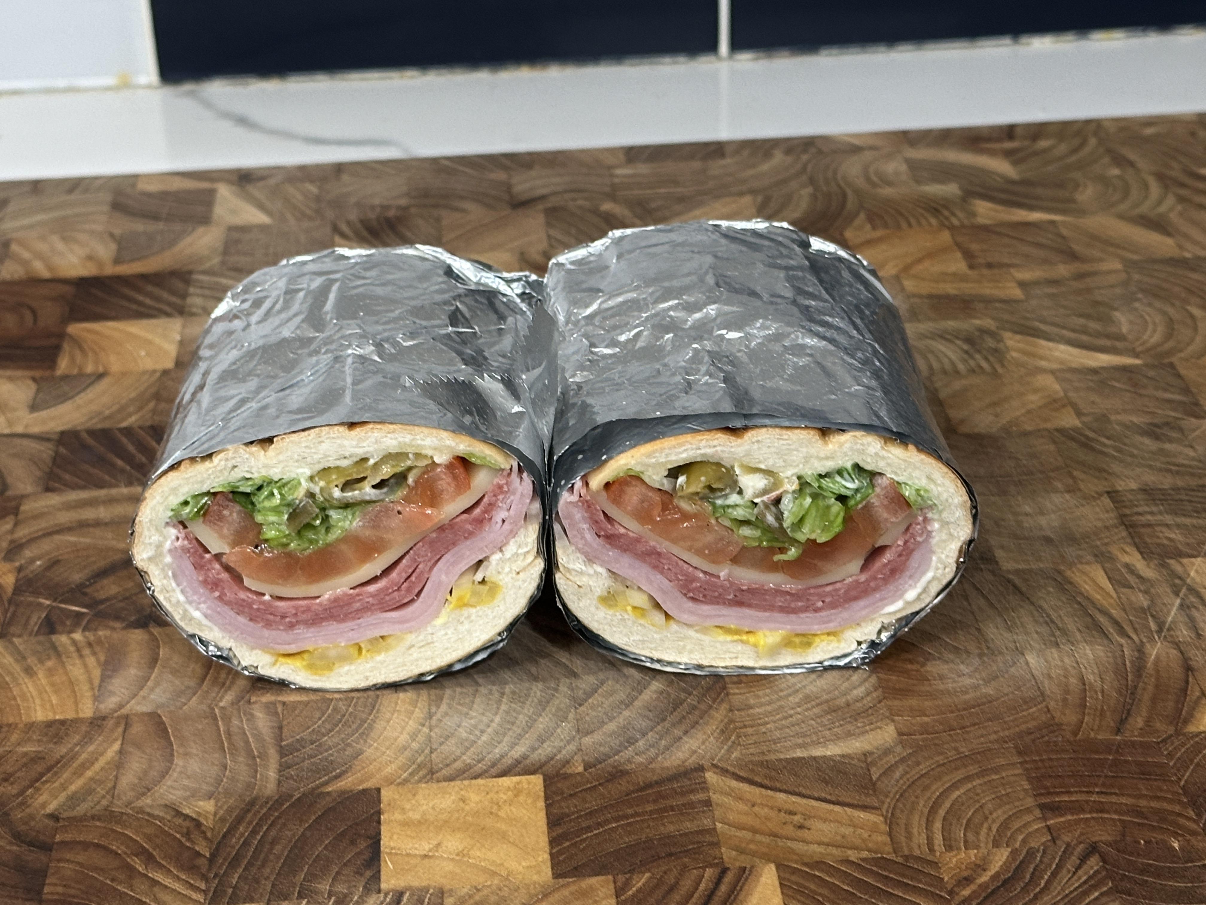 [homemade] ham and salami sub | Scrolller
