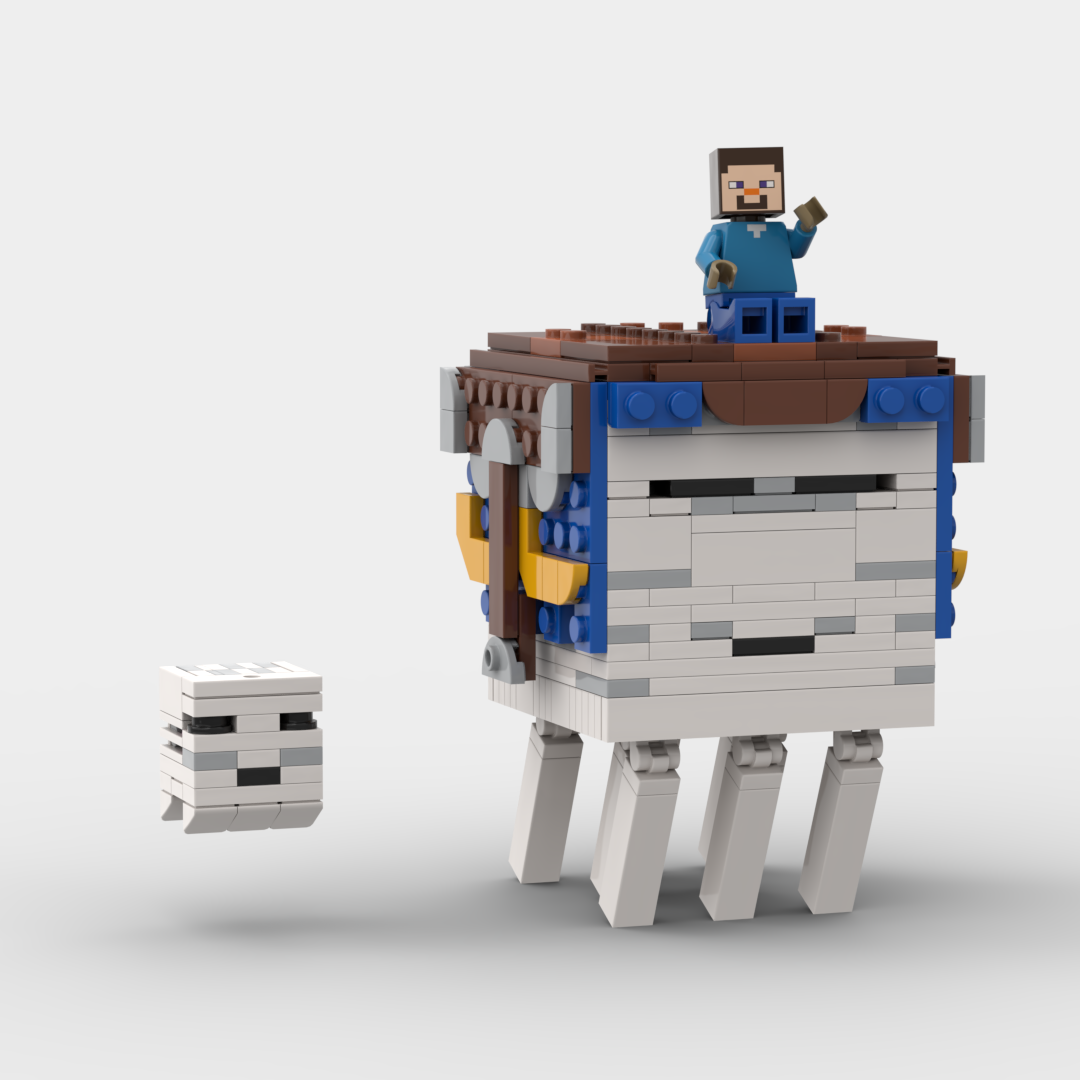 I made the Ghastling and Happy Ghast out of Lego! | Scrolller