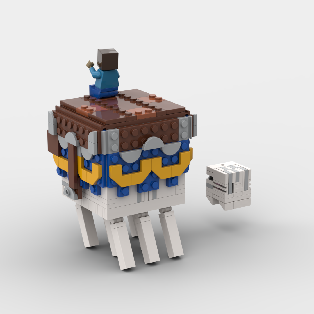 I made the Ghastling and Happy Ghast out of Lego! | Scrolller