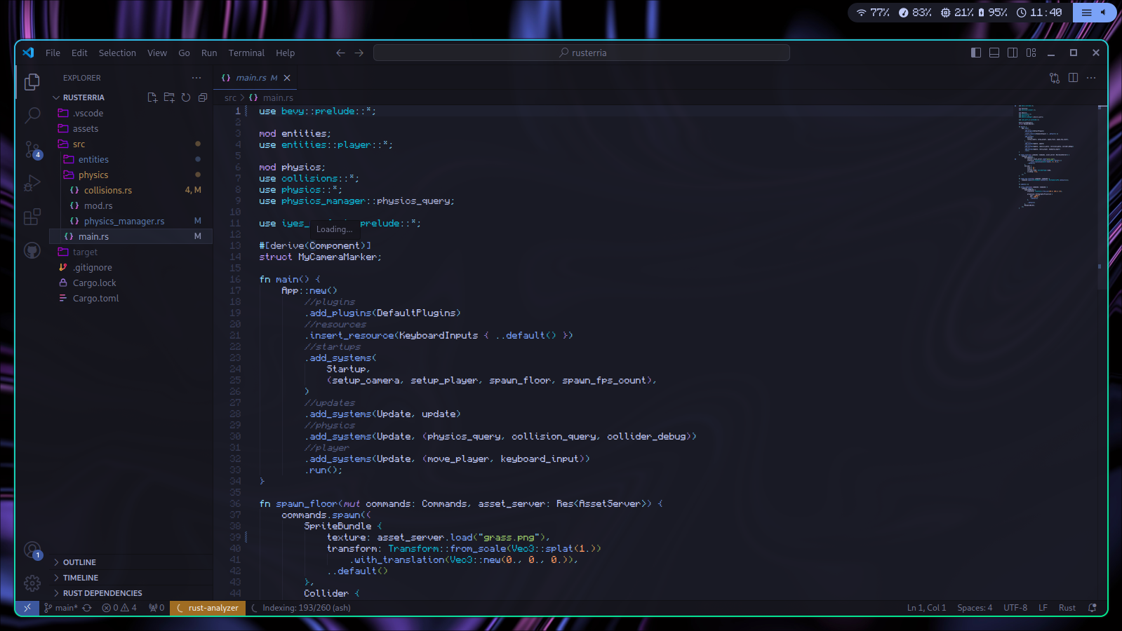 [Hyprland] Redid the linux setup on my laptop | Scrolller