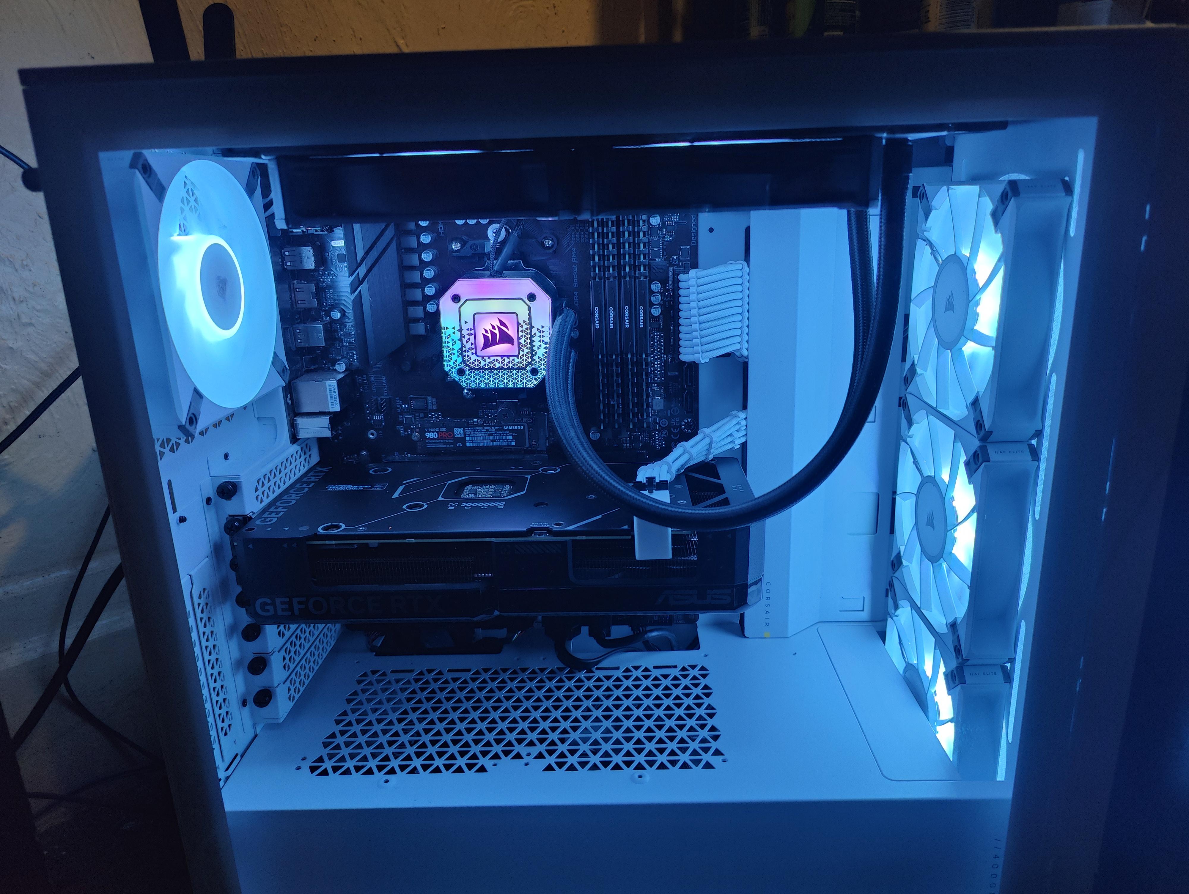 Finally finished my first built PC. | Scrolller