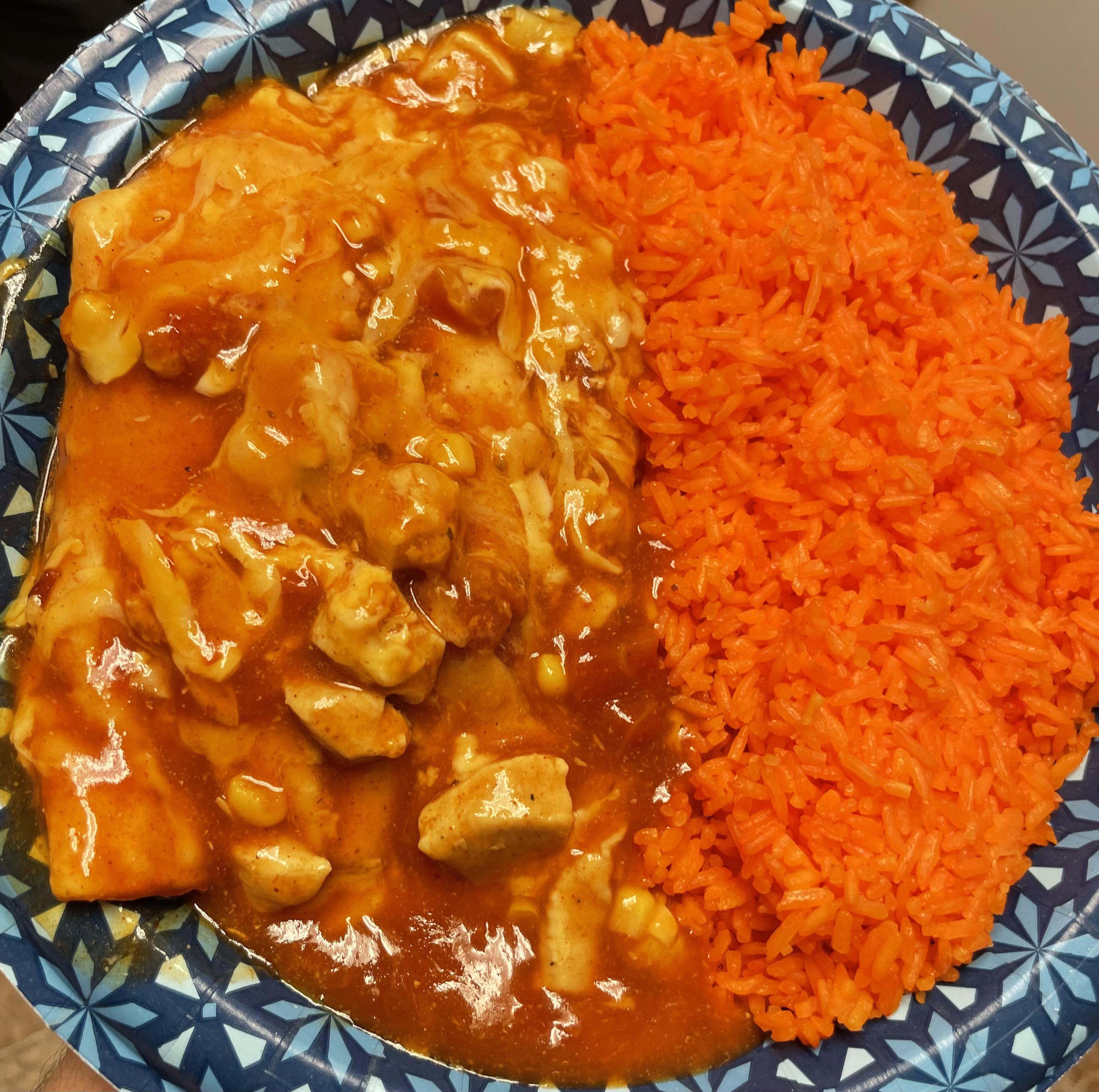 [Homemade] Red Enchiladas with Orange rice | Scrolller