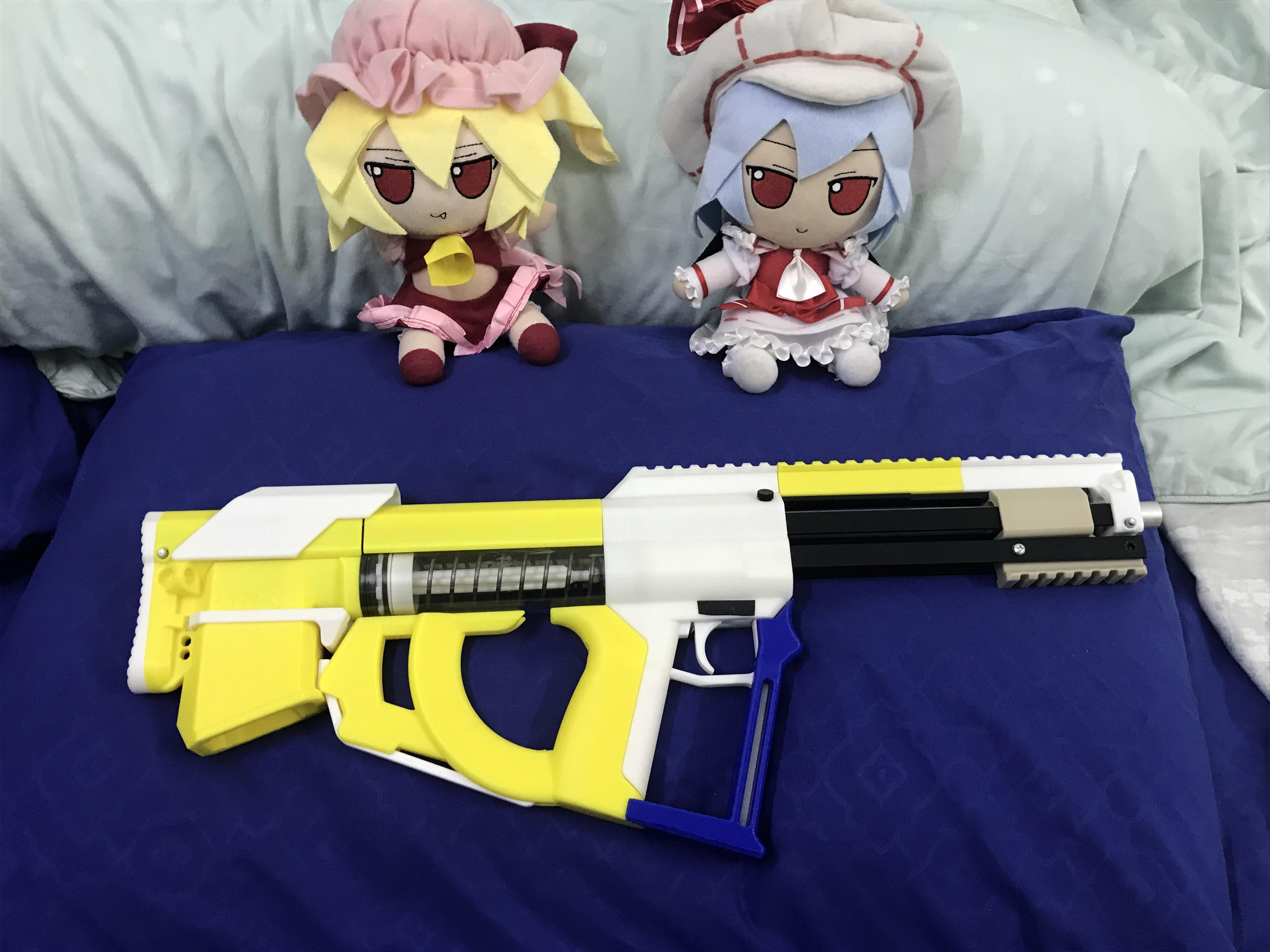 I made a custom Lynx foam dart blaster (similar to Nerf) based on Ran’s colors. I call it “Ran’s ...