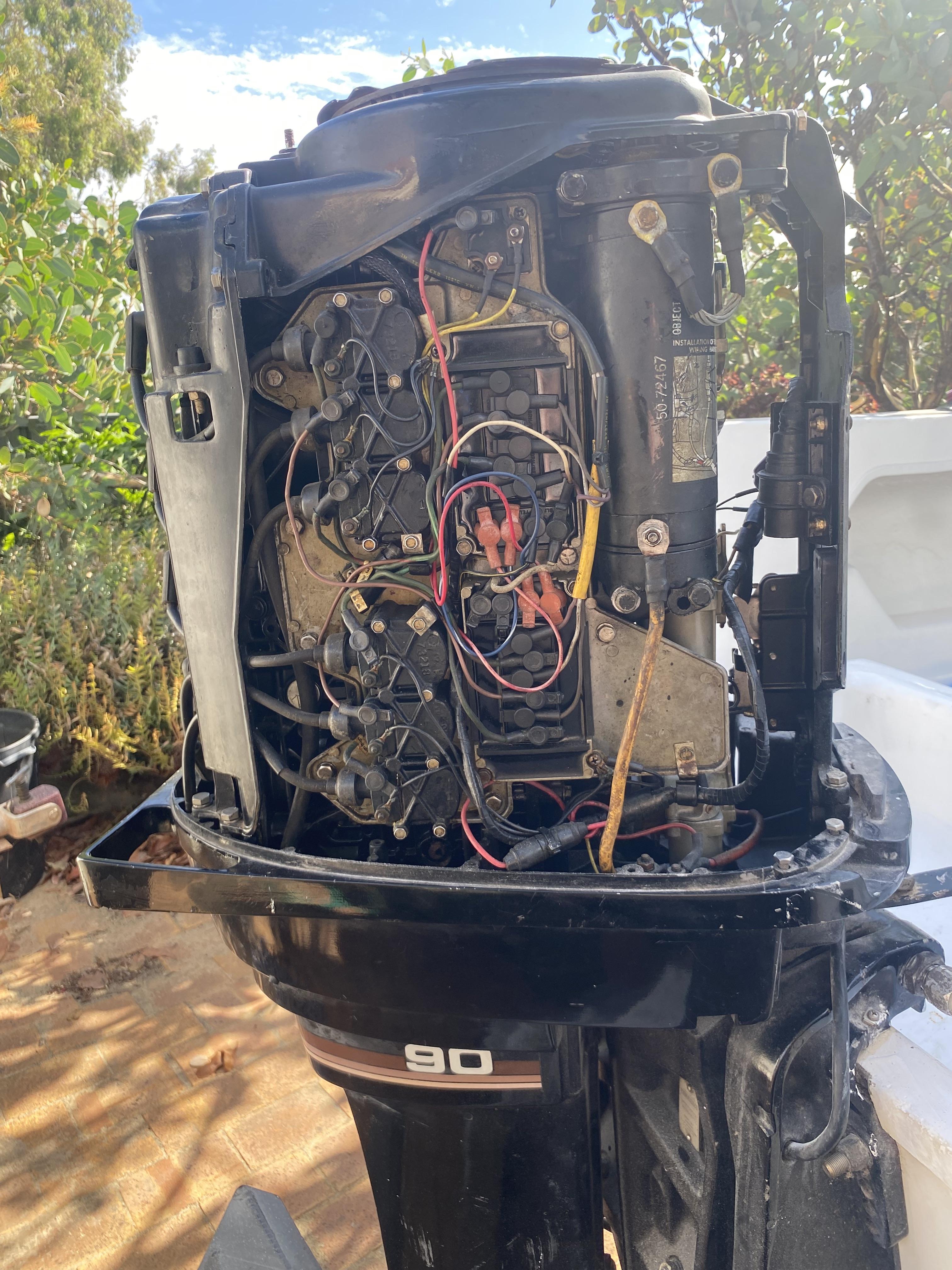 Tach sender wire for old mercury? | Scrolller