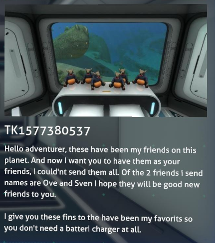 Thank you for ove and sven, mysterious time capsule