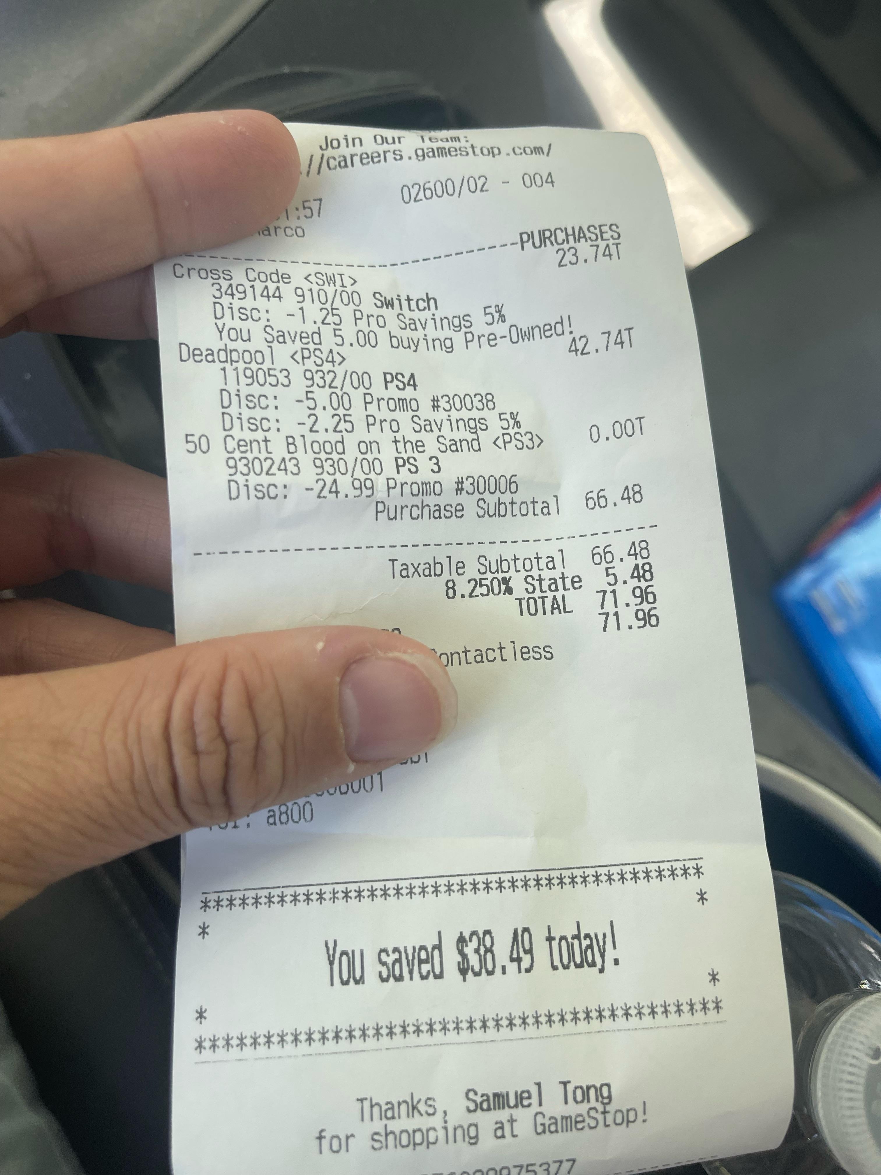 My nice little eclectic 3-4-2 GameStop haul for the day | Scrolller