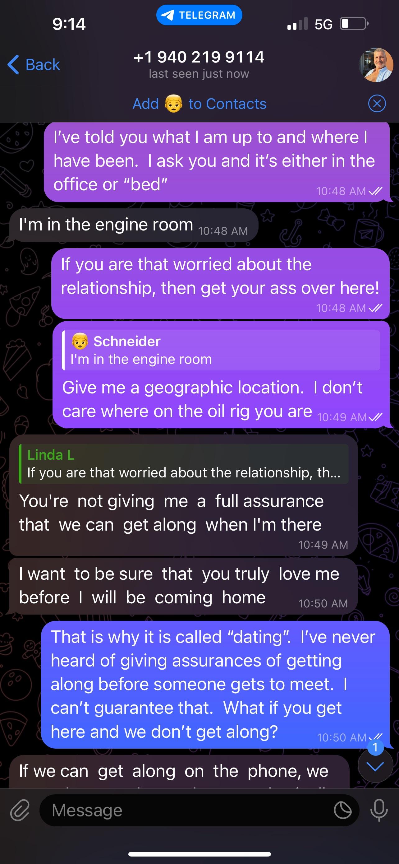 Schneider is Schneidering. Las Grandes Tetas de Linda, the Concept of Dating and TRUST | Scrolller