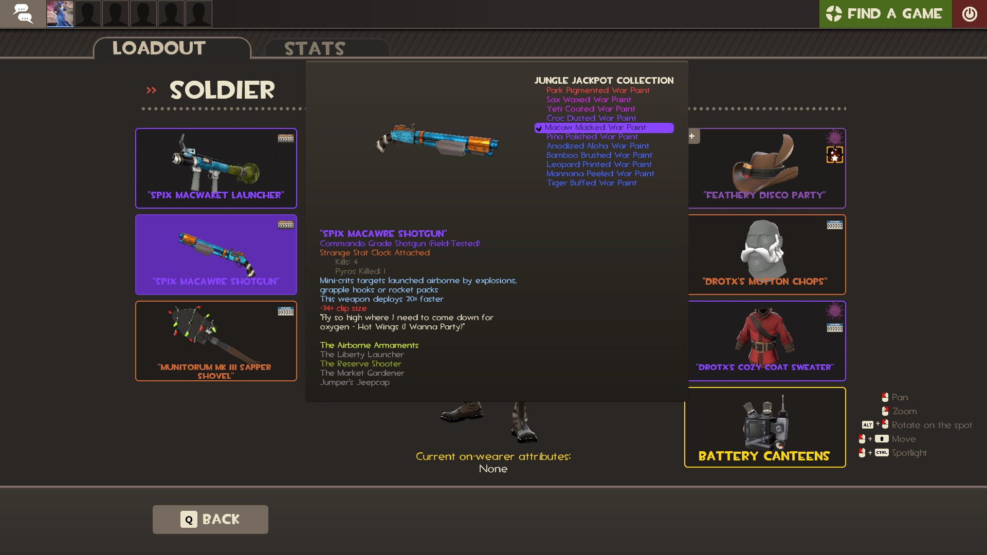 Any thoughts on my Soldier Loadout? | Scrolller