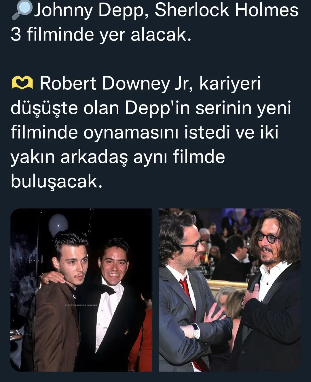 Johnny Depp, Sherlock Holmes 3 filminde yer alacak. | Scrolller