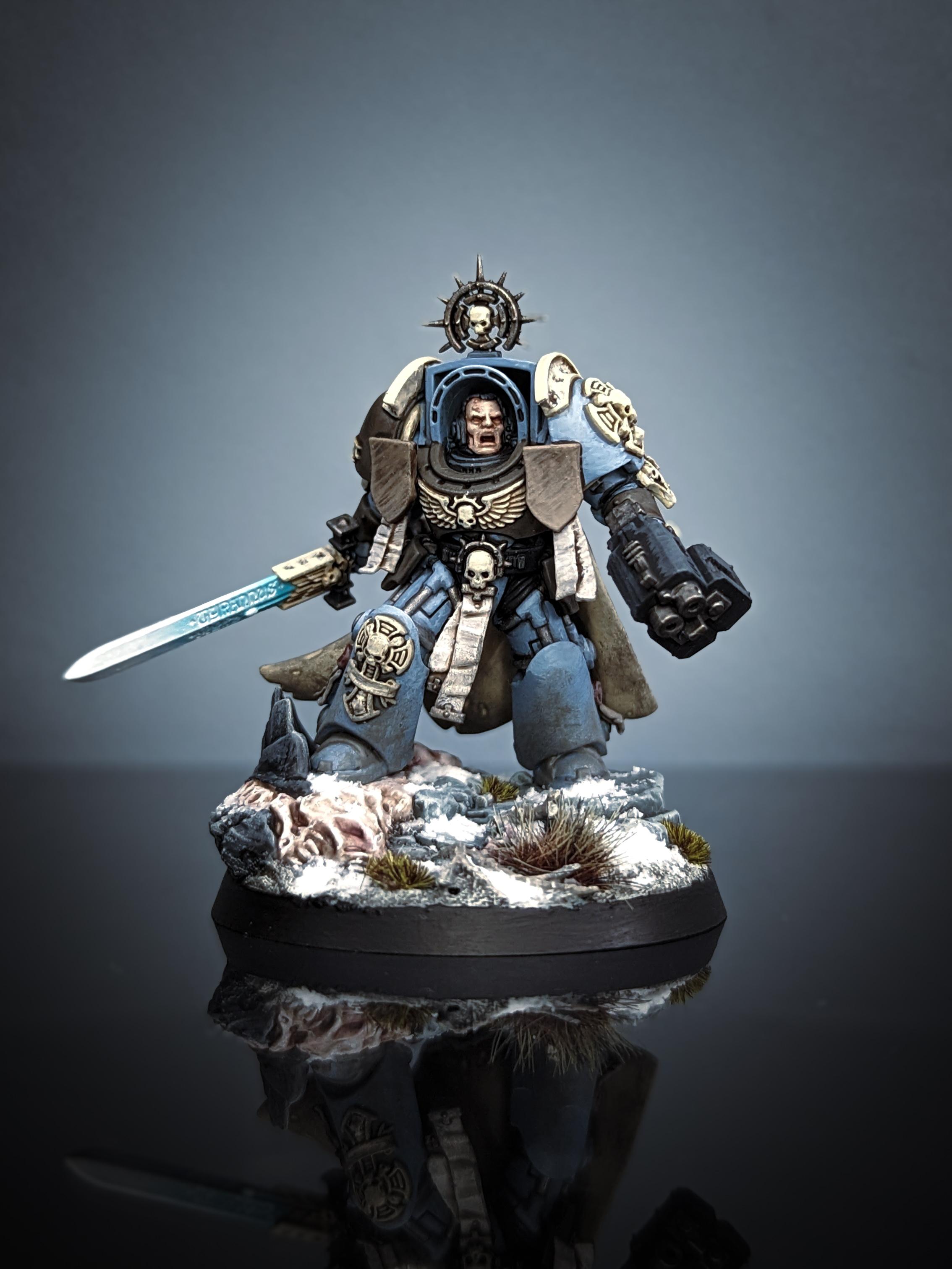 Some of my recently completed Terminator models to add to the forces of the Custodes Valorum ...