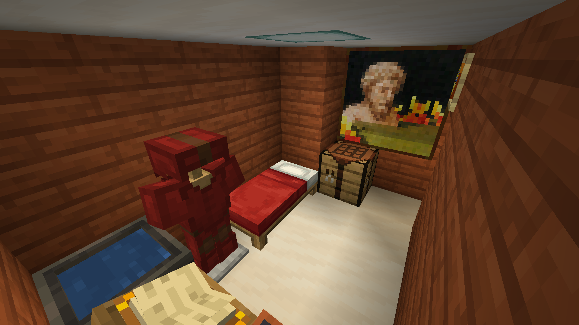 I made a liminal space hall ways and rooms. | Scrolller