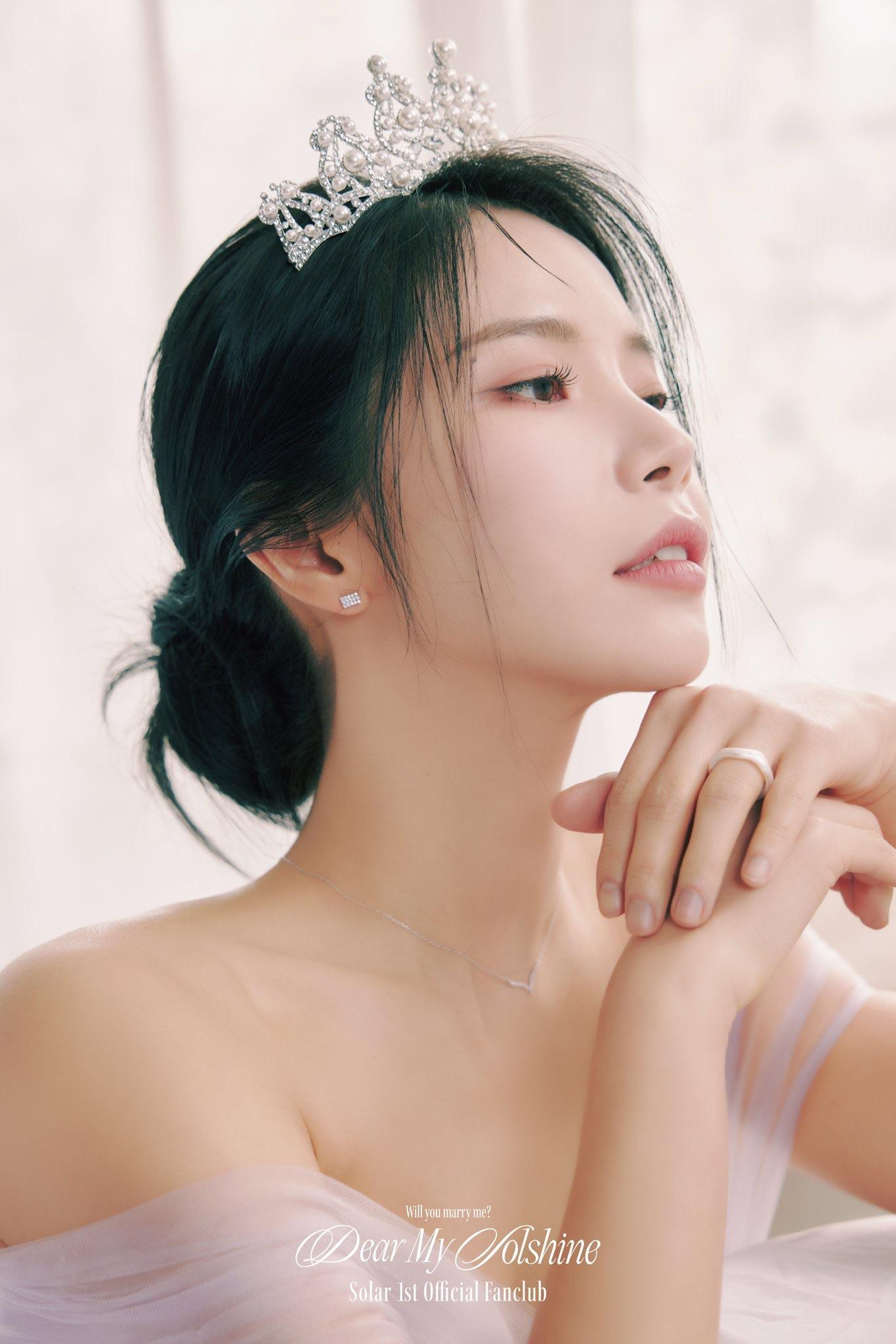 Discover more like Kpop: MAMAMOO Solar - 1st Official Fanclub : Dear My Solshine | Will you ...