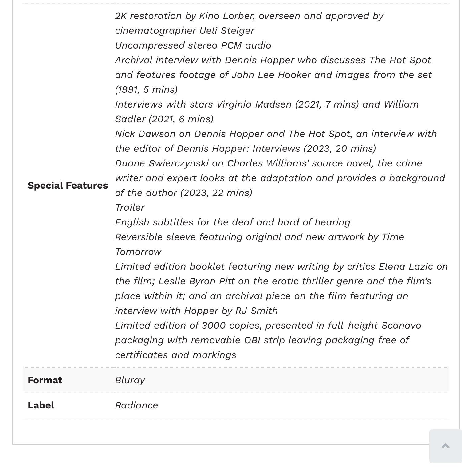 The Hot Spot (Deleted scenes query posed by OP) | Scrolller