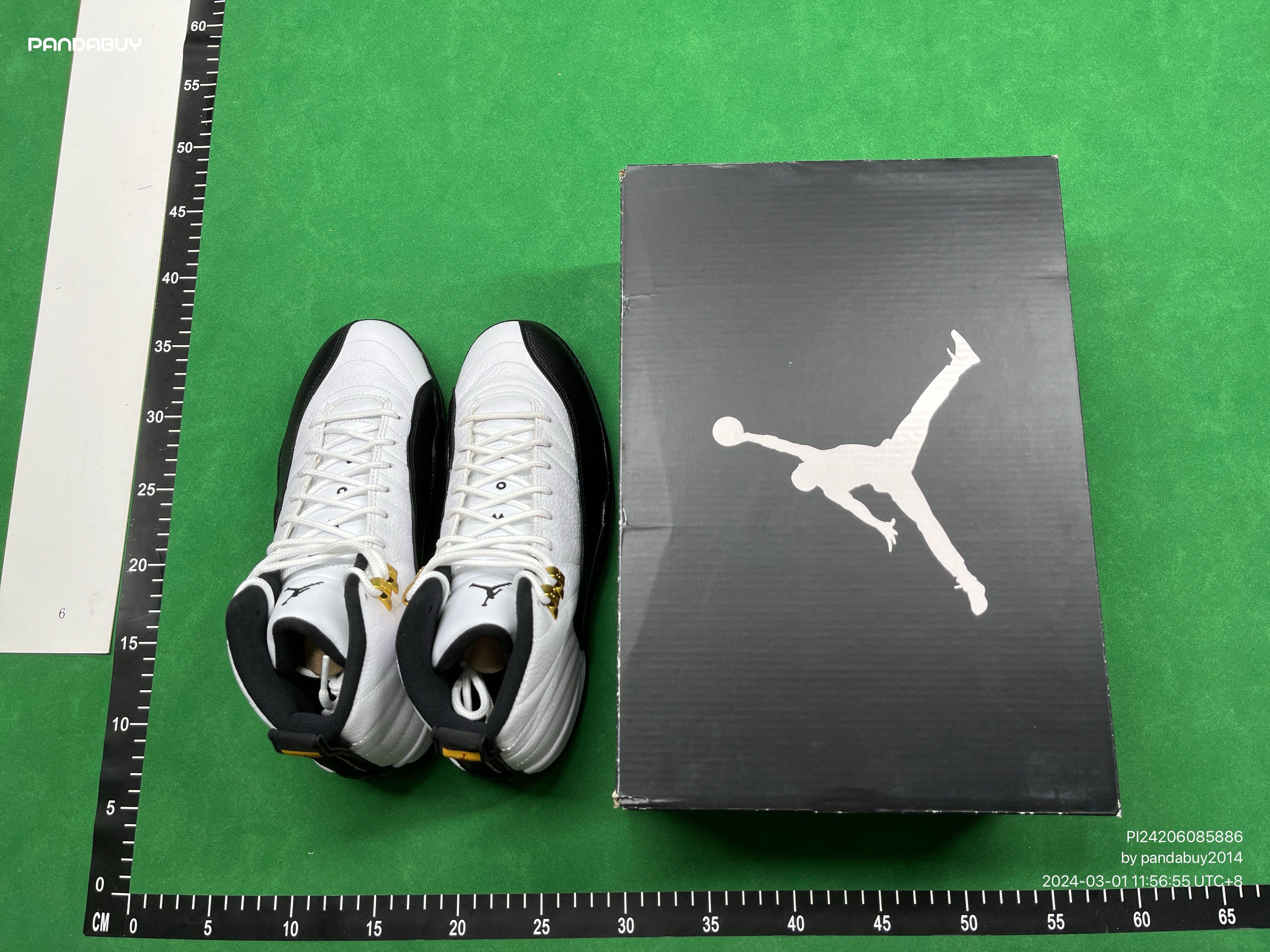 QC PLEASE JORDAN 12 TAXI LJR B GRADE BATCH FROM SELLER 7UP SIZE US 41 PAID 299 CNY | Scrolller