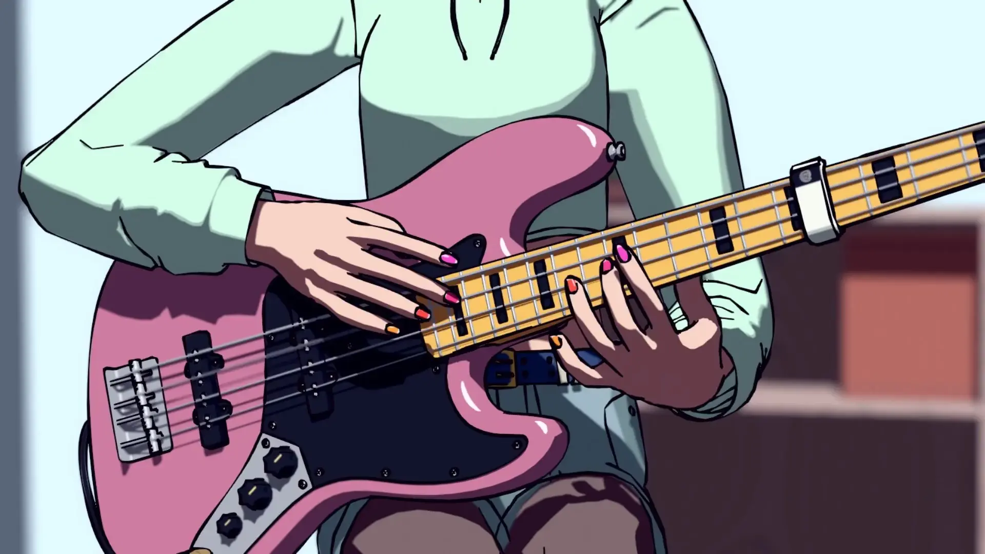K-Pop Bass Animation 🎸 | Scrolller