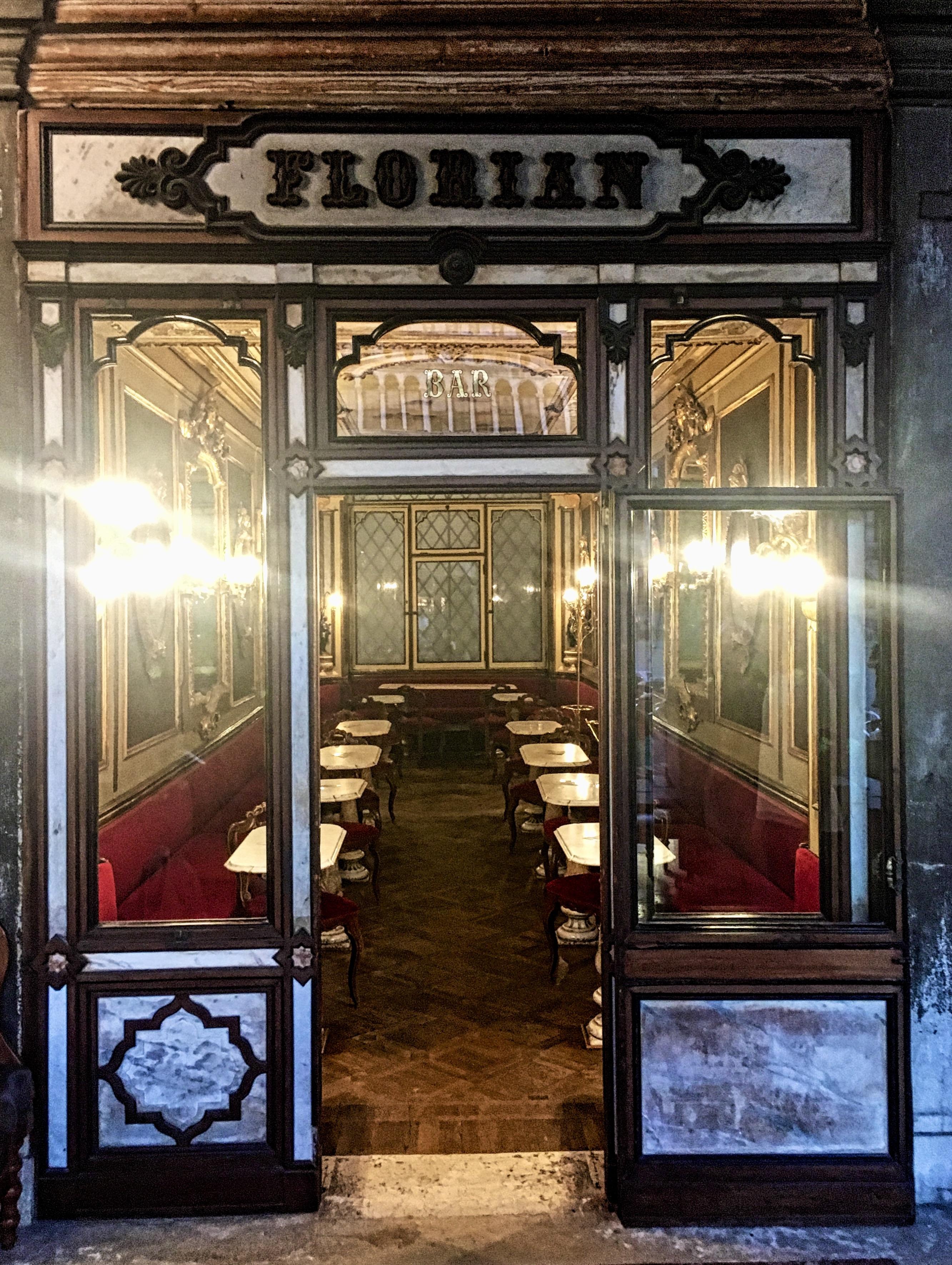 Florian is the oldest (1720) and most visited cafe in Venice [OC ...