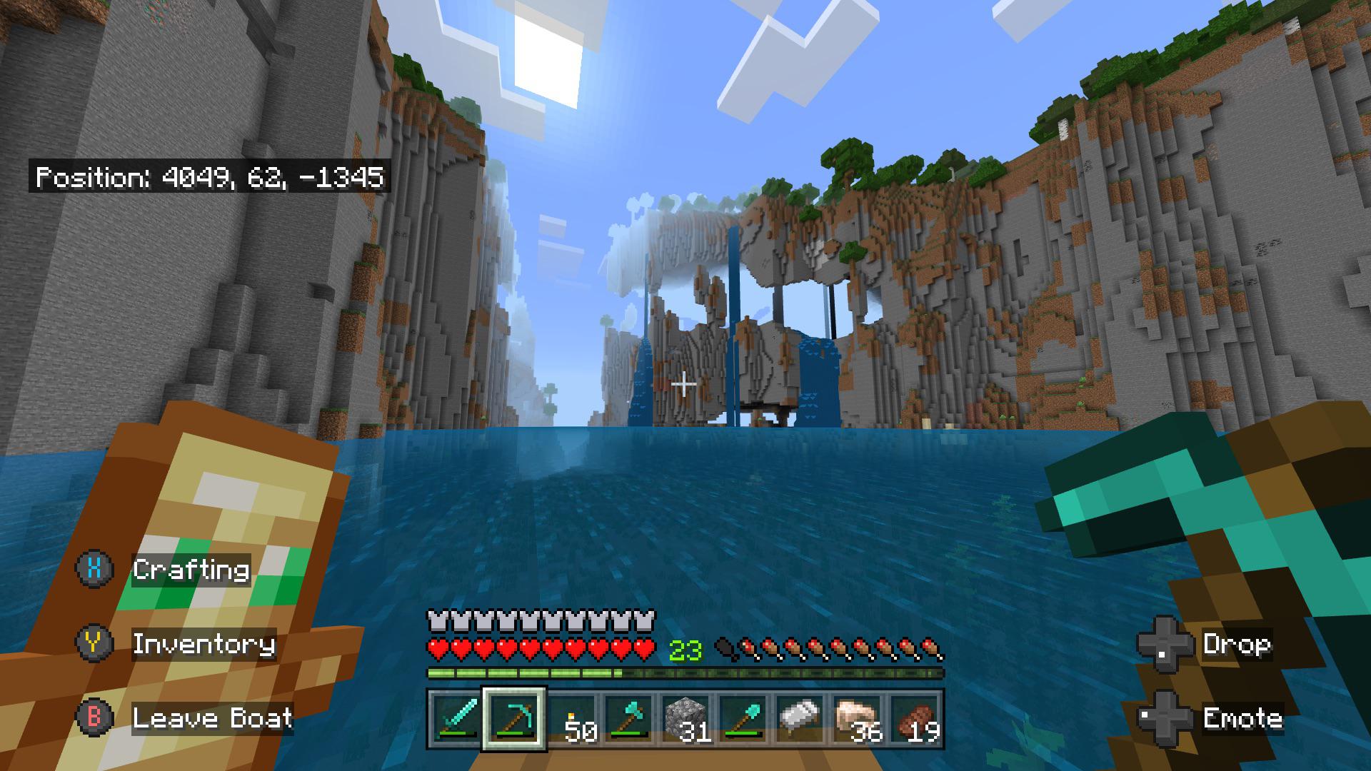 Is terrain gen like this common with caves and cliffs? | Scrolller