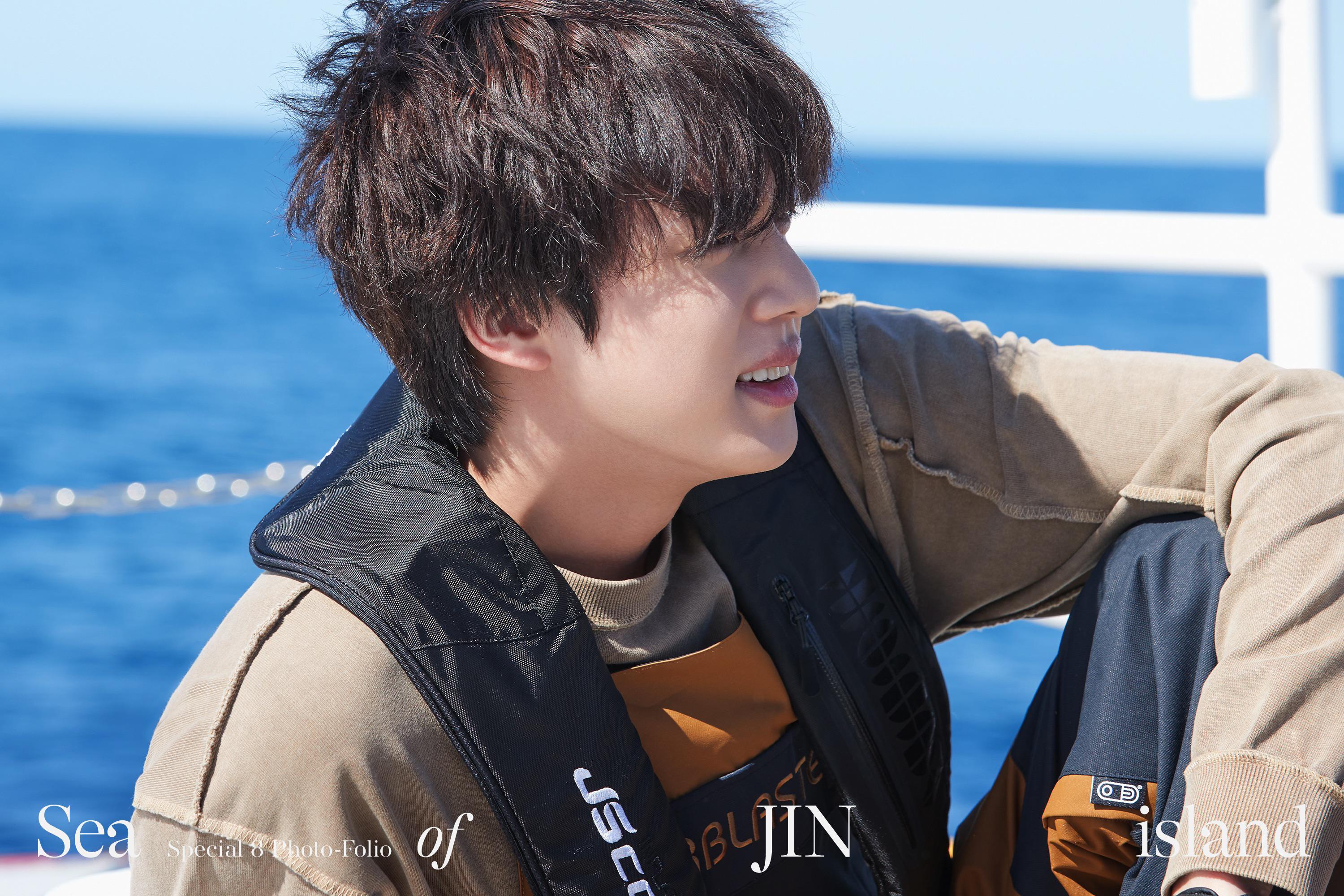 Discover more like Kpop: Jin (BTS) - Me, Myself, and Jin (‘Sea of JIN island’ Preview Photos 2 ...