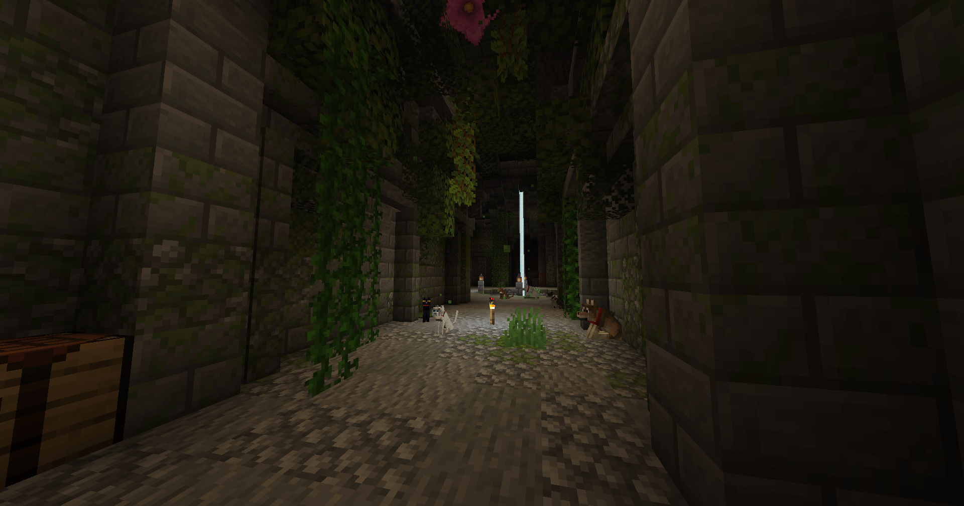 Working on an underground overgrown temple/ruin. Looking good, tips? | Scrolller