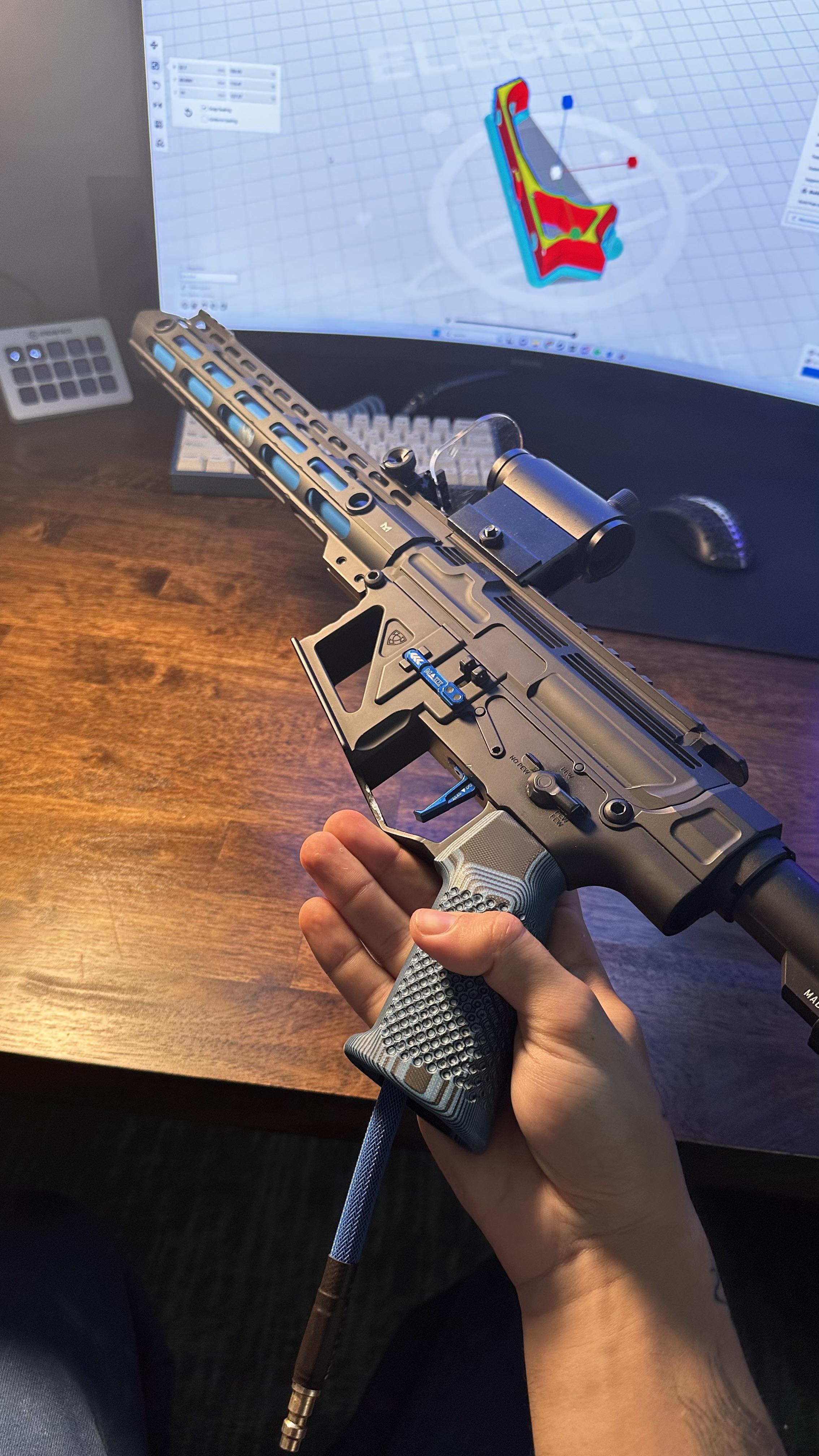 Just built my first rifle completely from scratch. | Scrolller