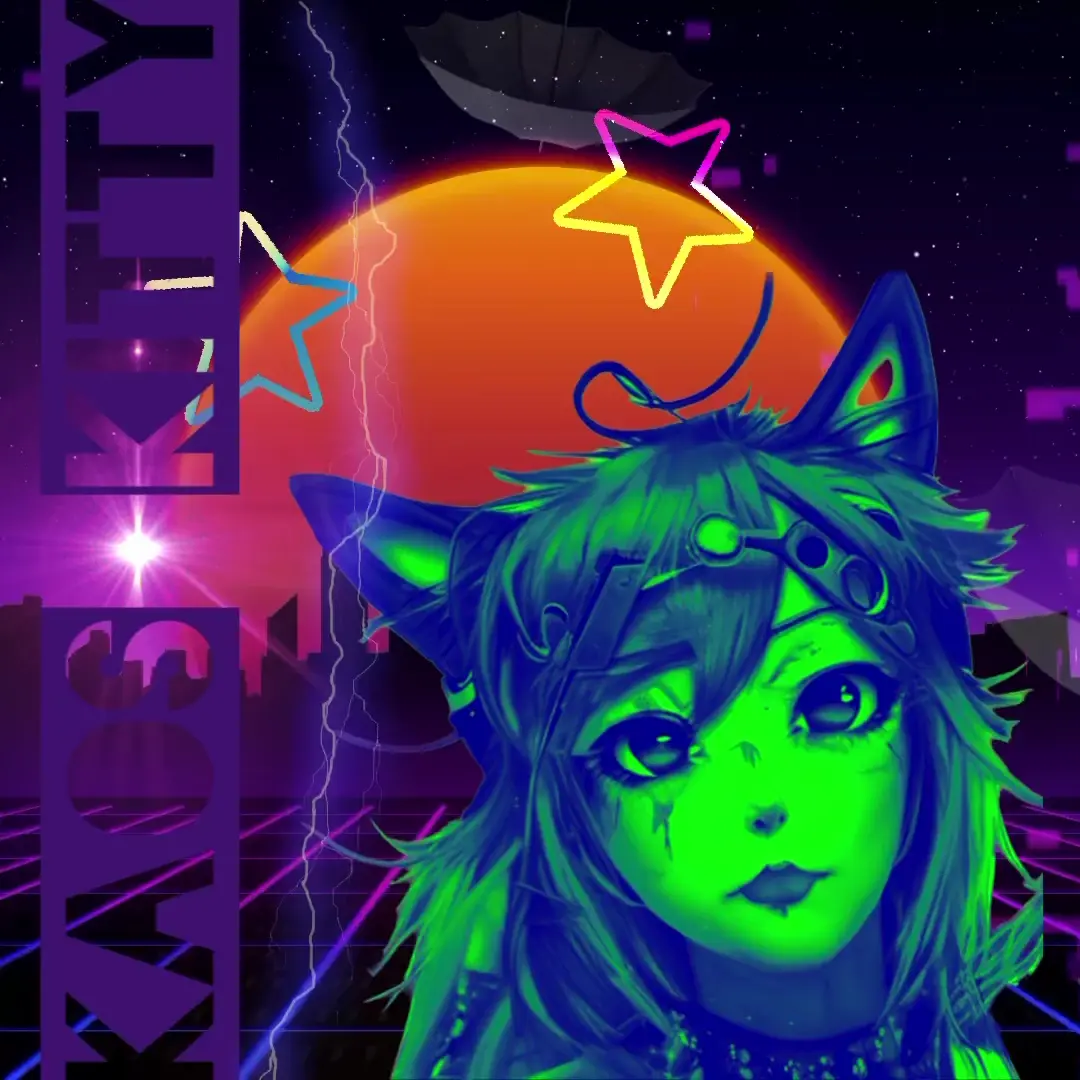 Kaos Kitty Spaced Out | Scrolller