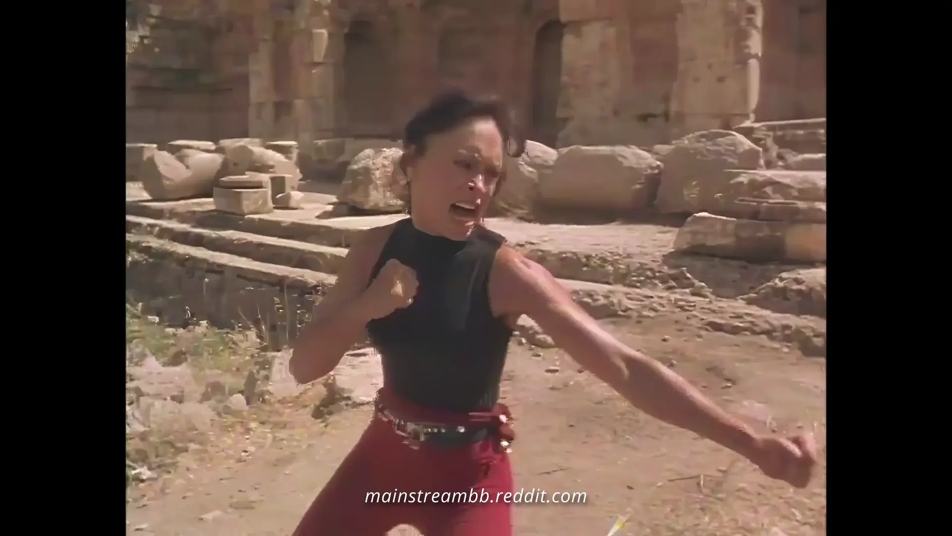 Karen Sheperd Stomps on a Man's Balls in Operation Golden Phoenix (1994) | Scrolller