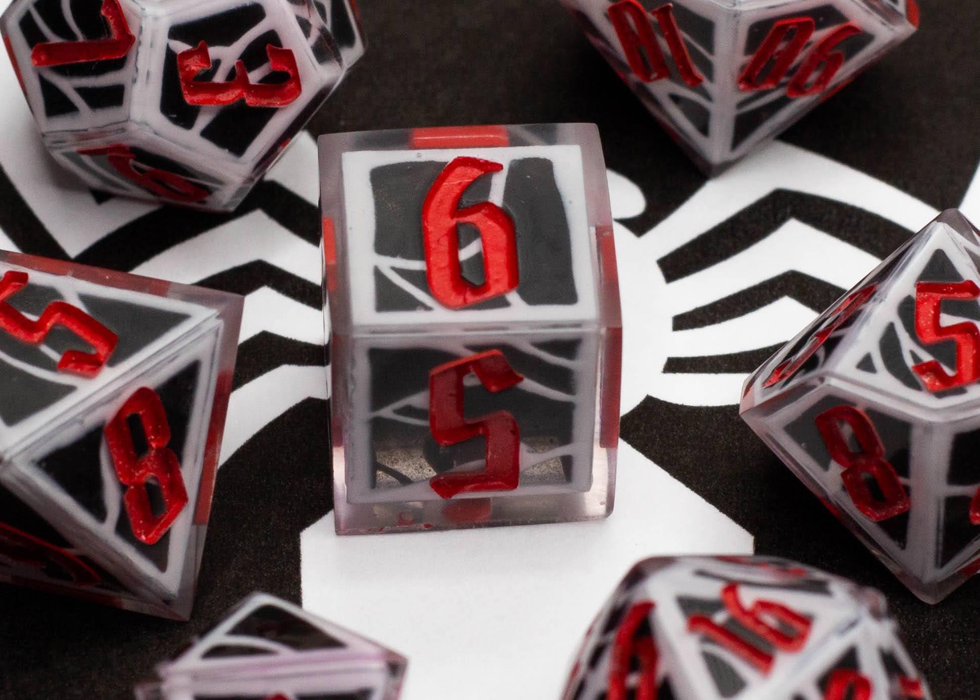 We made a set of dice inspired by Venom! | Scrolller