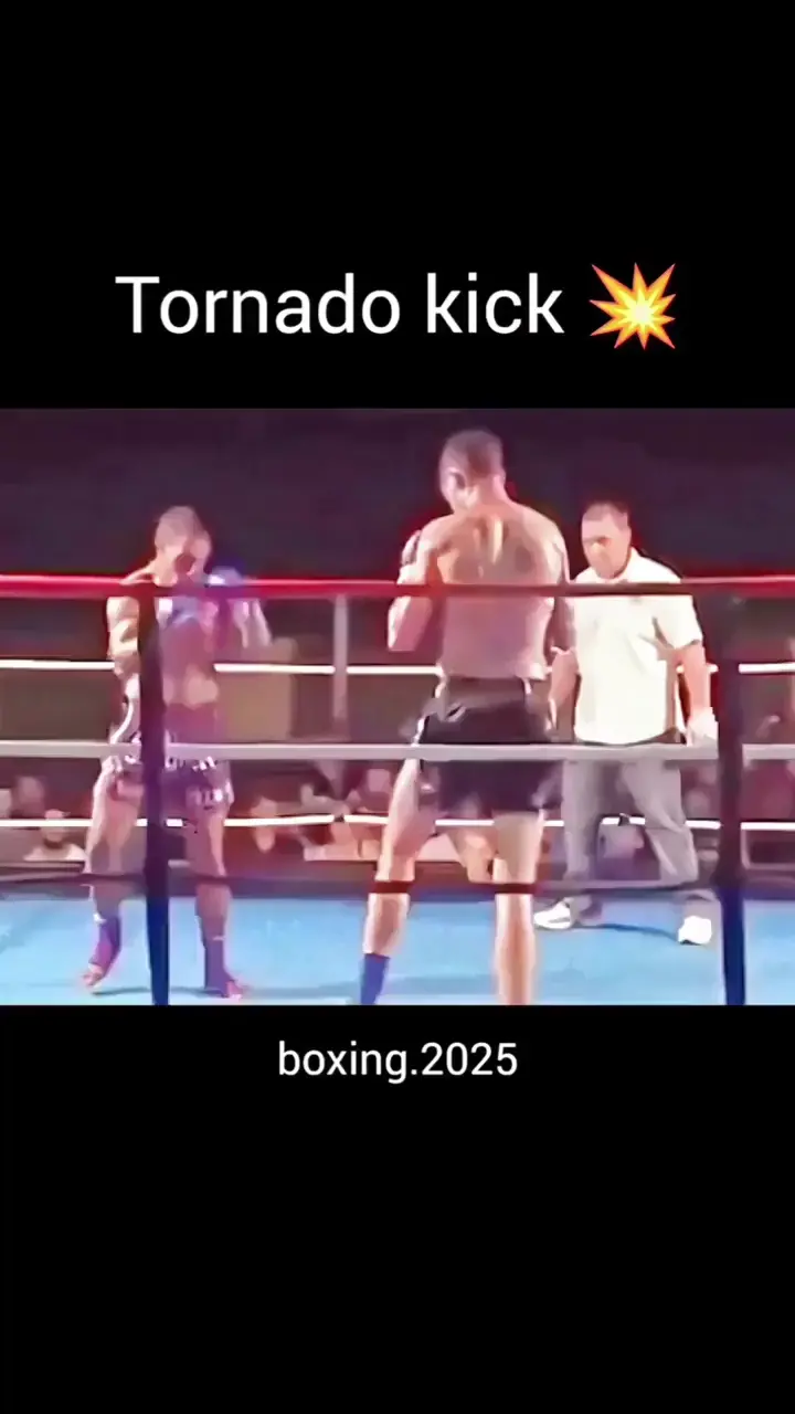 Kickboxer Tornado Kick. | Scrolller