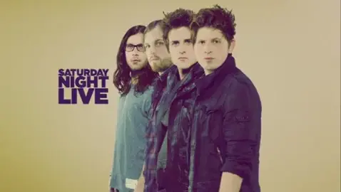 Kings of Leon performing Sex on Fire on SNL in 2008. | Scrolller